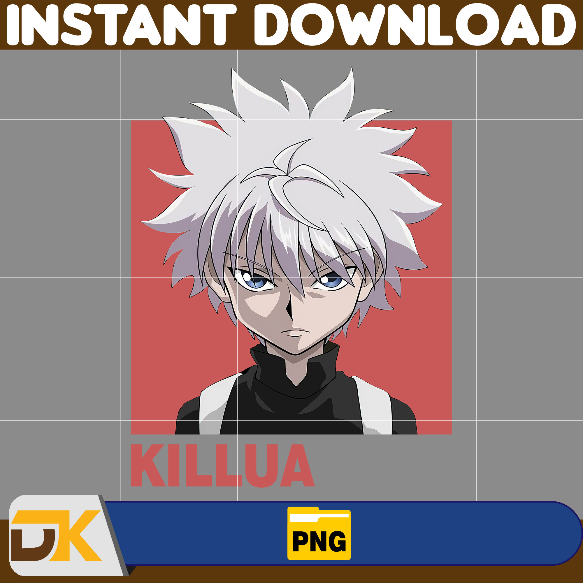 Killua Zoldyck Png, Anime Png, Japanese Png, Anime Silhouett | Inspire ...