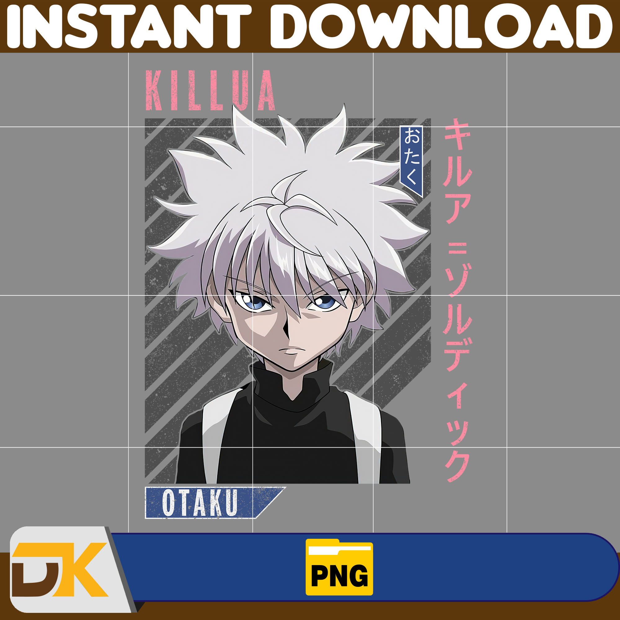 Killua Zoldyck Png, Anime Png, Japanese Png, Anime Silhouett | Inspire ...
