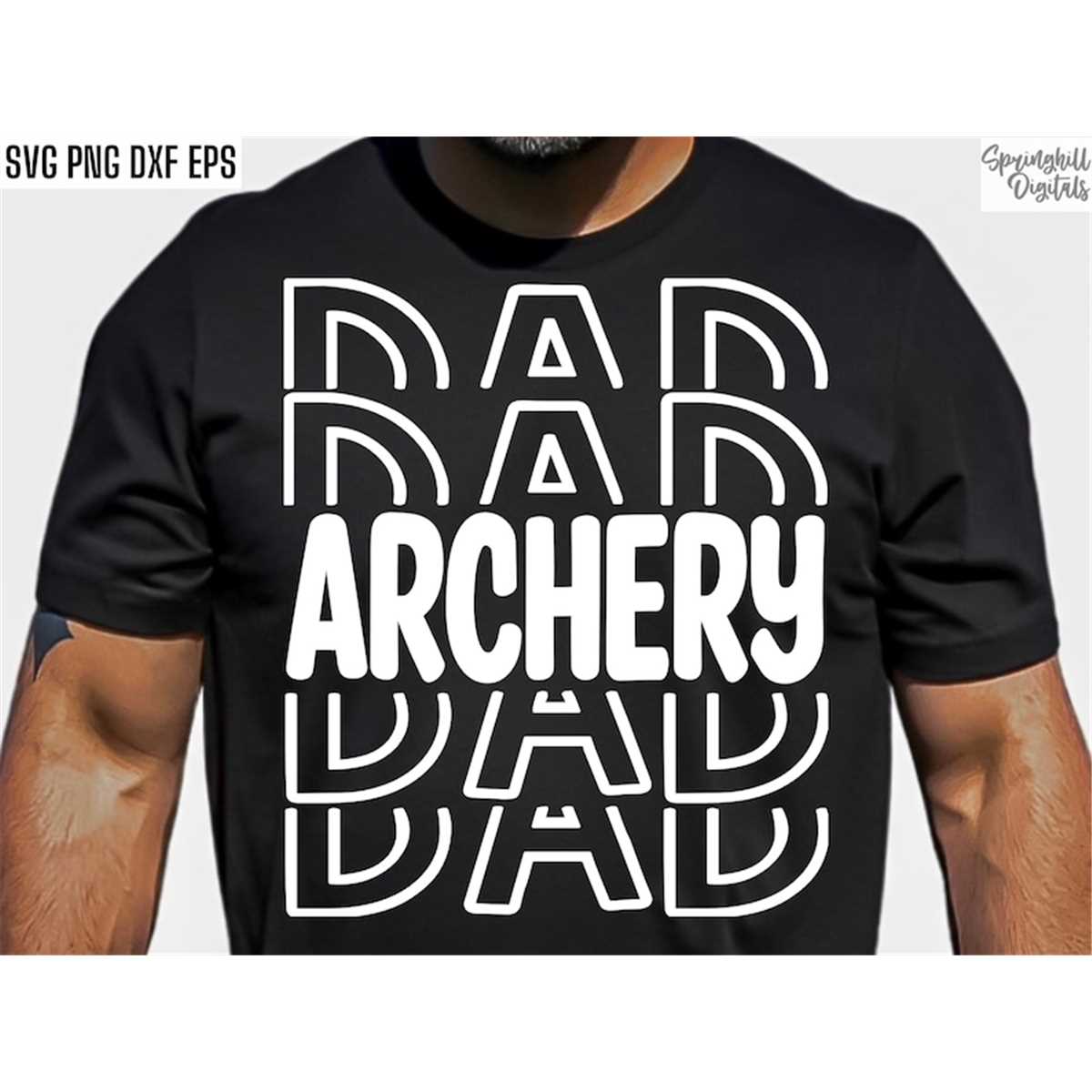Archery Dad Svg | Bow and Arrow Pngs | Archery Fam Tshirt De | Inspire Uplift