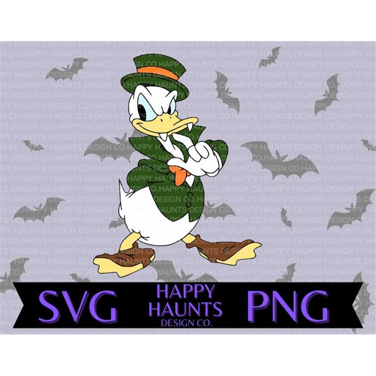 Spooky Donald SVG, easy cut file for Cricut, Layered by colo - Inspire ...