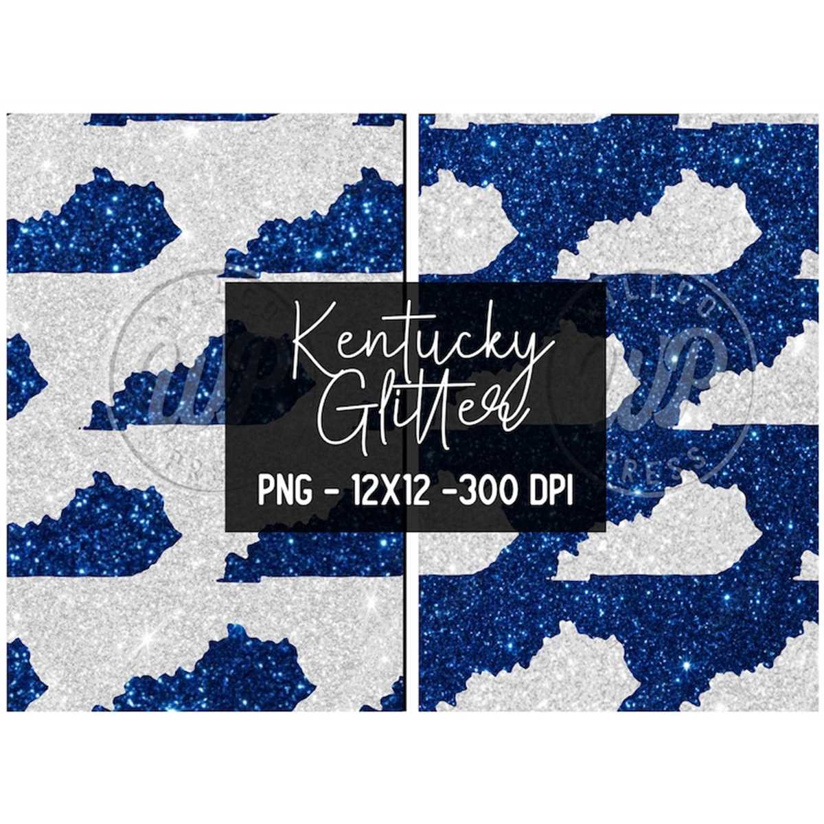 Kentucky Glitter png, digital paper, mug sublimination, comm - Inspire Uplift