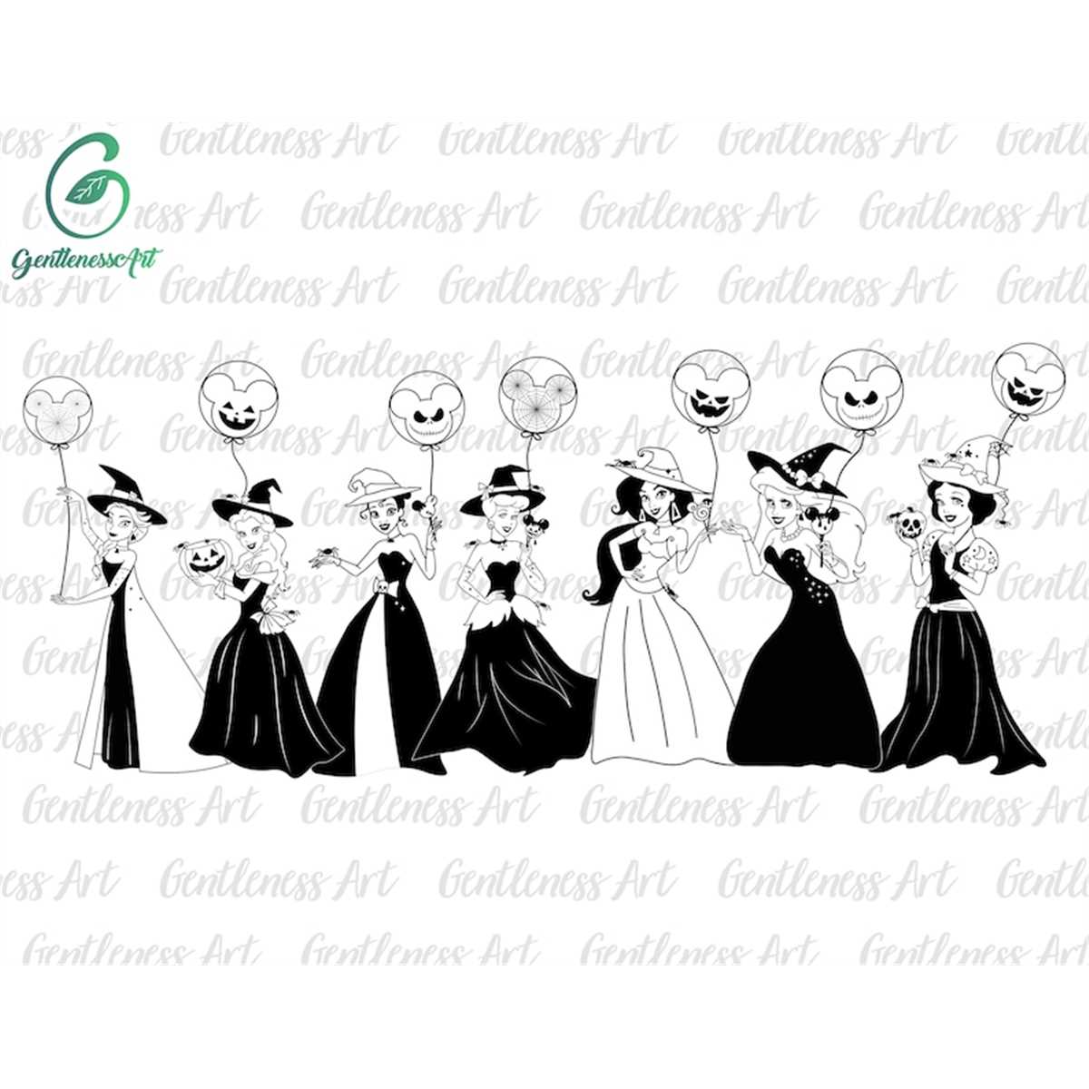 Halloween Princess Svg, Spooky Vibes Svg, Bat Svg, Trick Or | Inspire ...