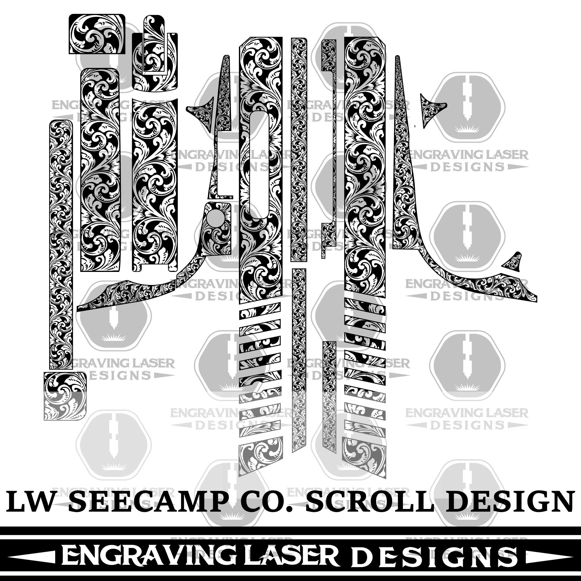 Engraving Laser Designs LW Seecamp Co. | Inspire Uplift