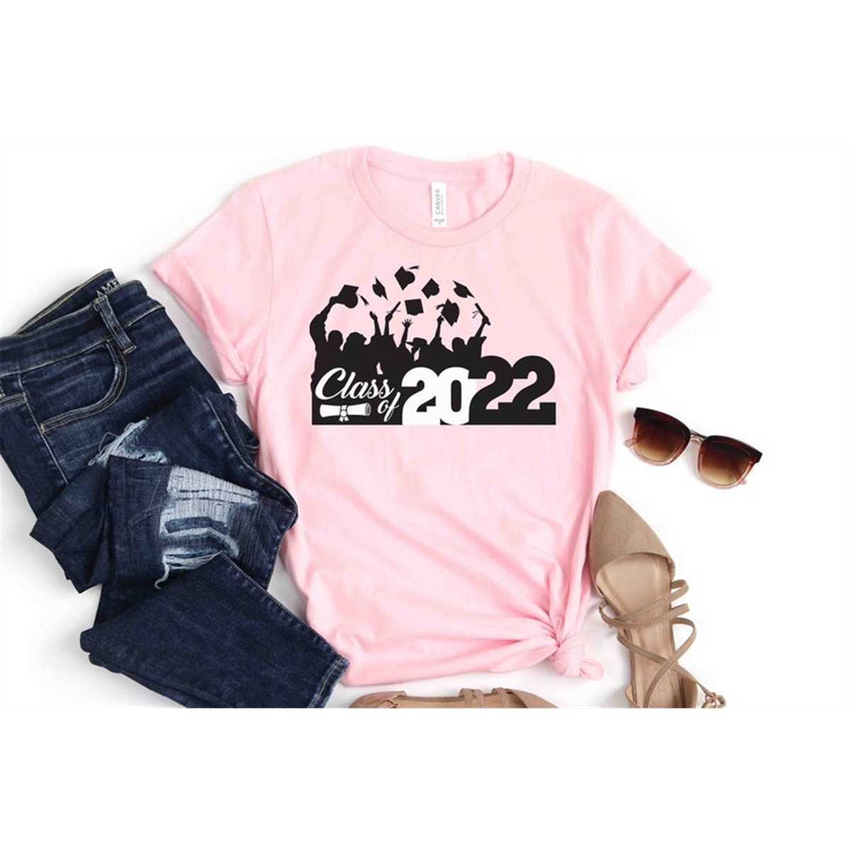 Class Of 2022 Shirt, 2022 Graduation Shirt, School Graduatio | Inspire ...