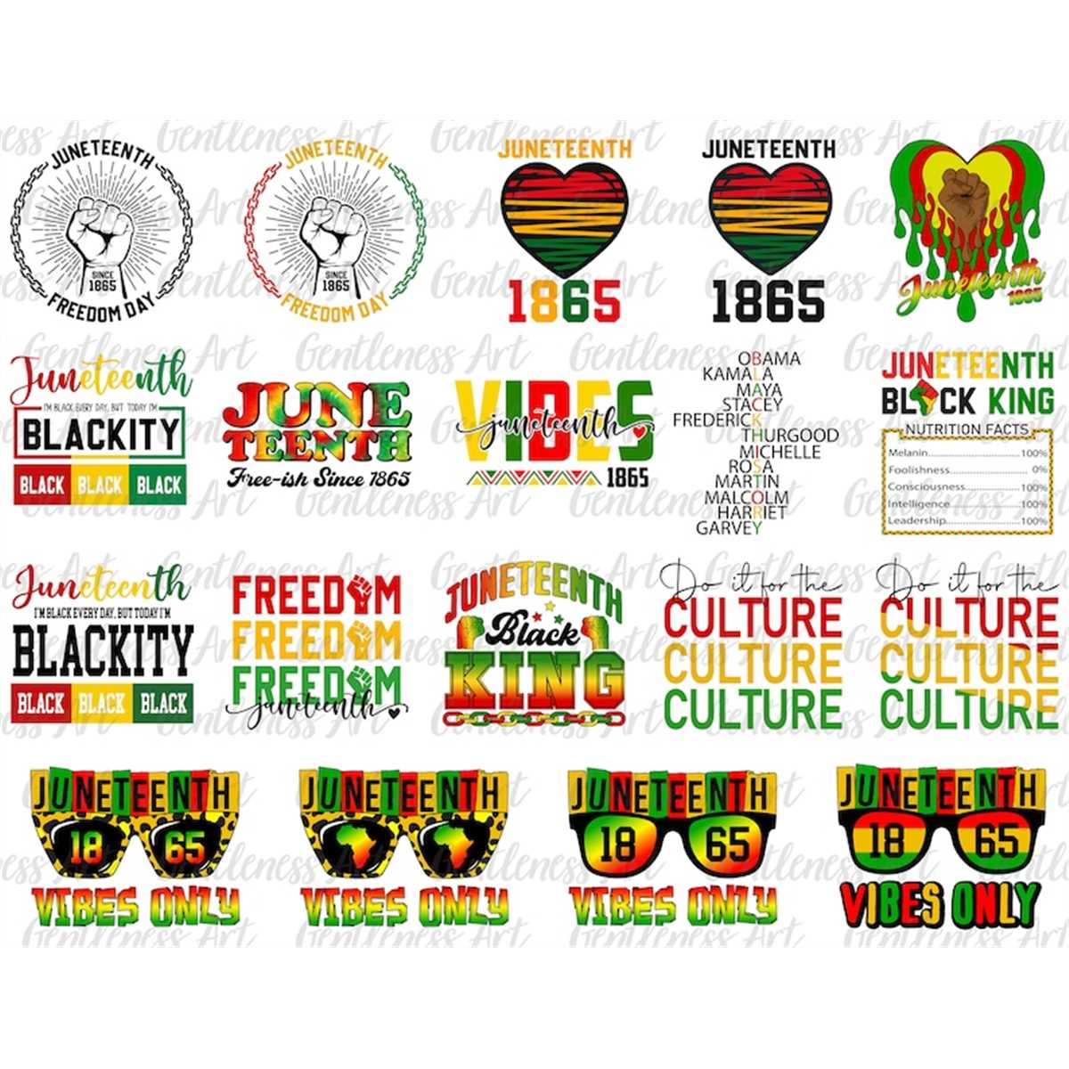Juneteenth Svg Bundle, Juneteenth Svg For Cricut, Juneteenth | Inspire ...
