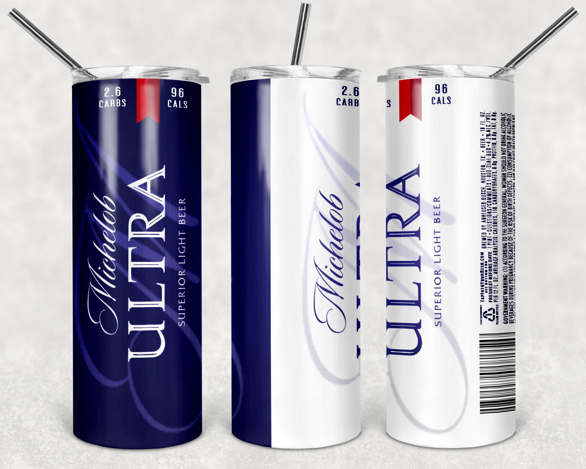 Michelob Ultra Tumbler Wrap Design - PNG Sublimation Printin | Inspire ...