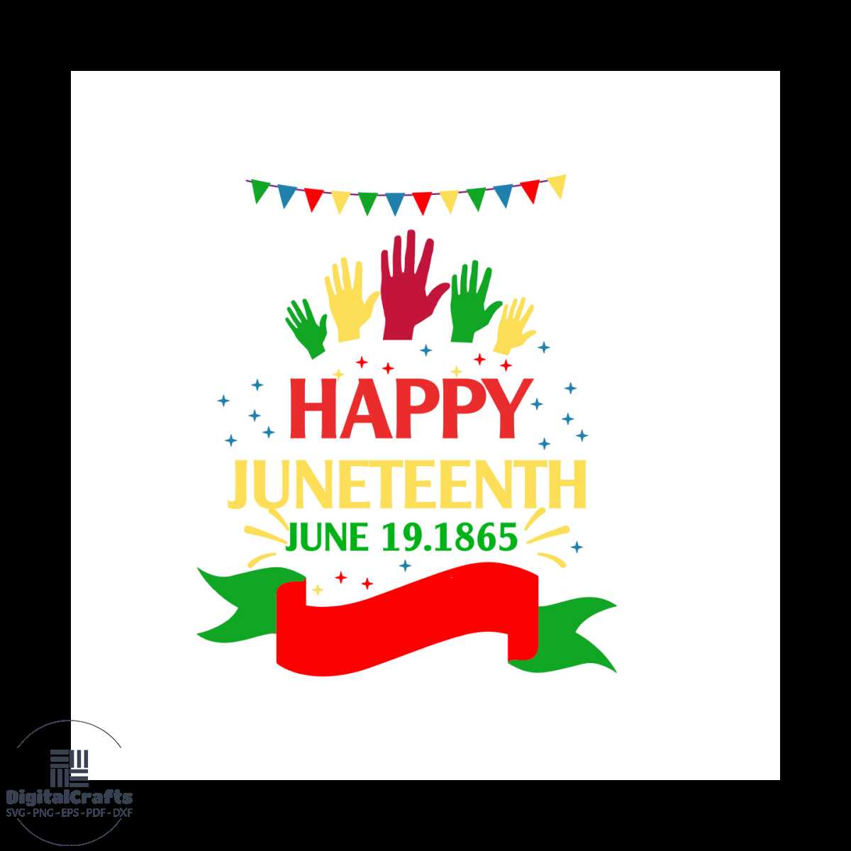 Happy Juneteenth June 19 1865 Svg, Juneteenth Svg, Independe | Inspire ...