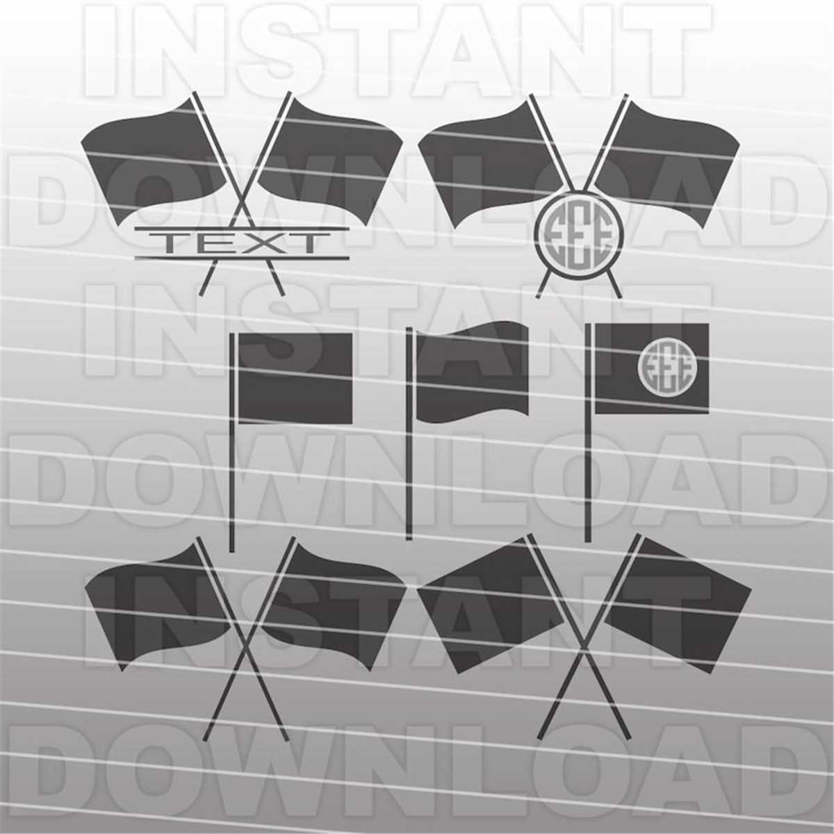Color Guard Flags SVG File - Marching Band SVG File -Commerc | Inspire ...