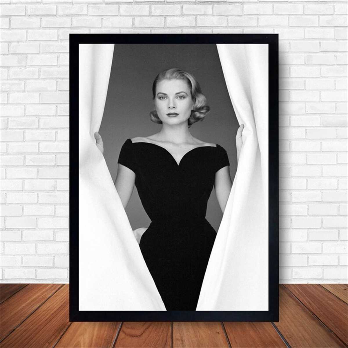 Grace Kelly Poster Canvas Wall Art Home Decor (No Frame) | Inspire Uplift