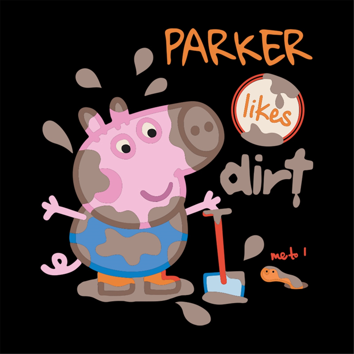 Parker pig, cute pig, pig, pig svg, pig lover, pig lover svg | Inspire ...