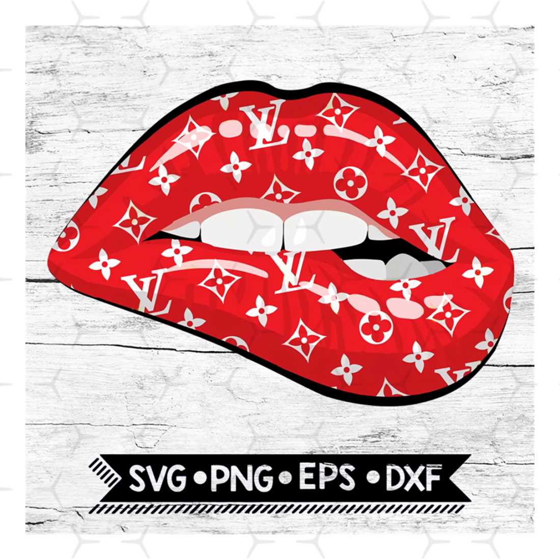 Louis Vuitton Supreme Lips Svg, Brand Svg, Louis Vuitton Svg | Inspire ...
