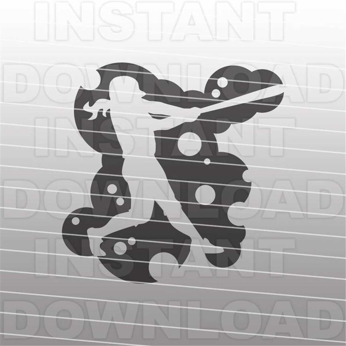 Softball SVG File,Softball Batter SVG -Commercial & Personal | Inspire ...