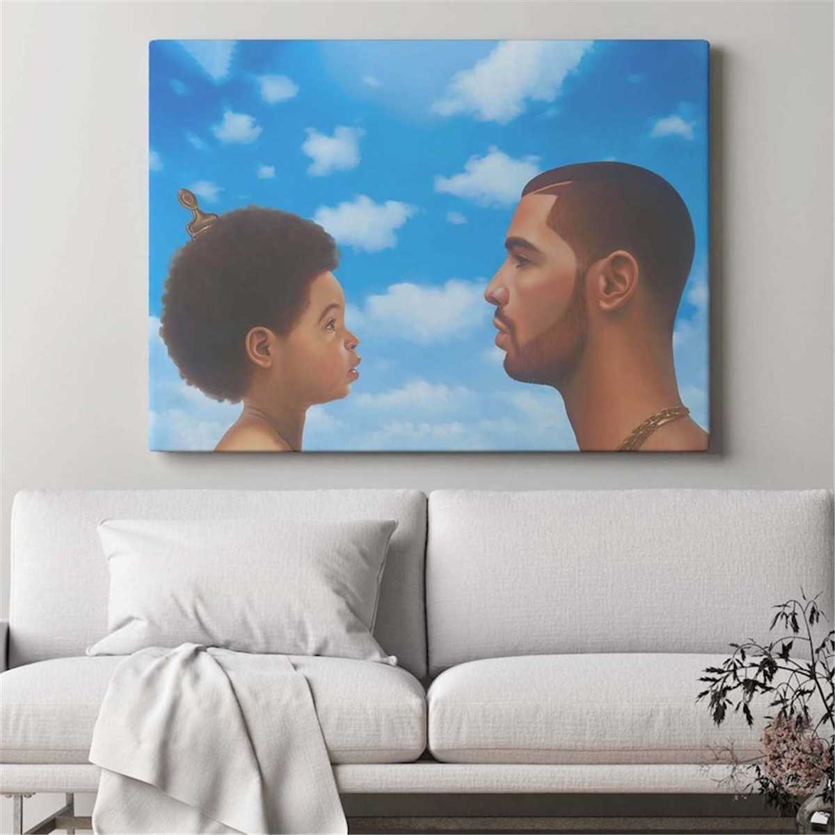 Drake Canvas or Poster - Nothing Was The Same Wall Art - Hip | Inspire ...