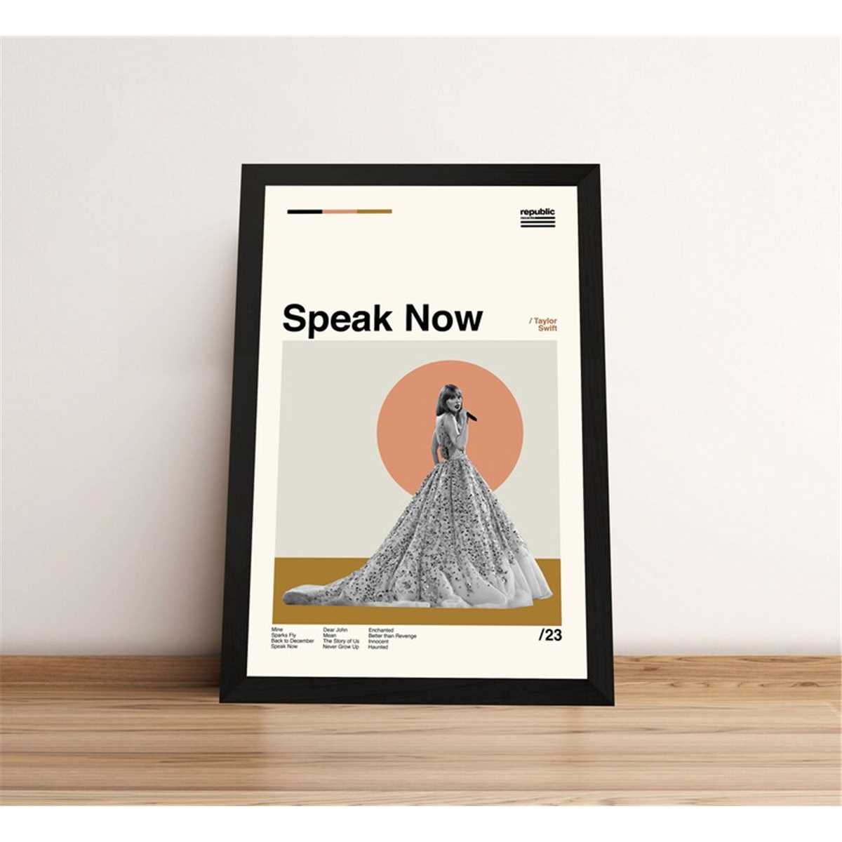 Inspired Music Album Poster - Music Poster, Mid Century Art, | Inspire ...