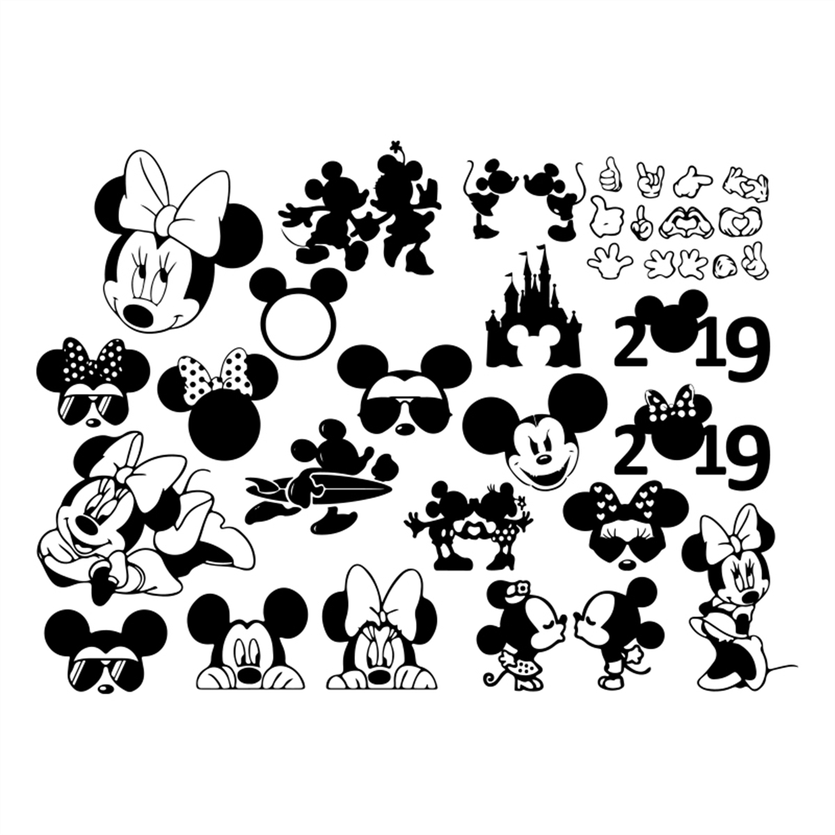 Mickey bundle svg | Inspire Uplift