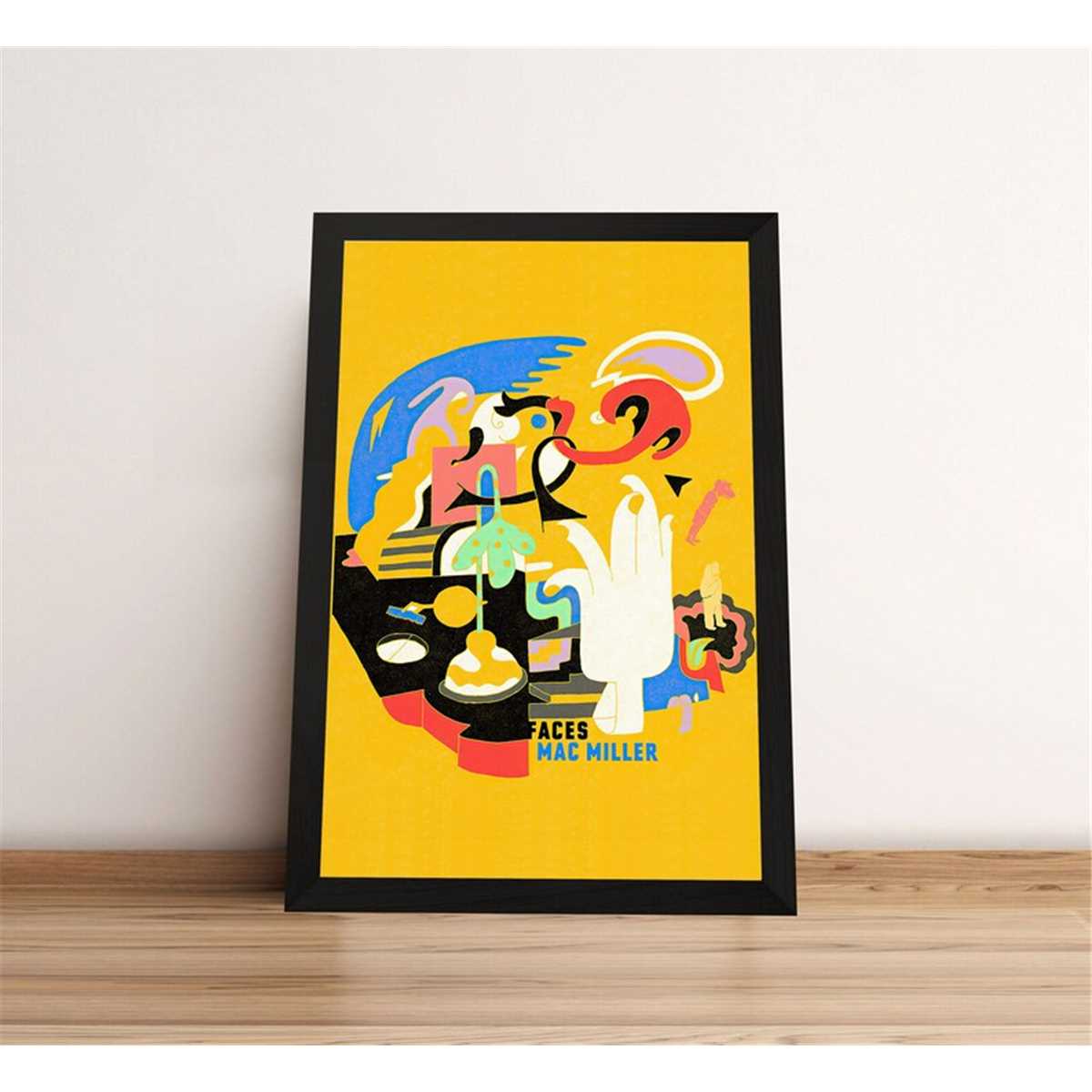 Inspired Music Album Poster - Music Poster, Mid Century Art, - Inspire ...