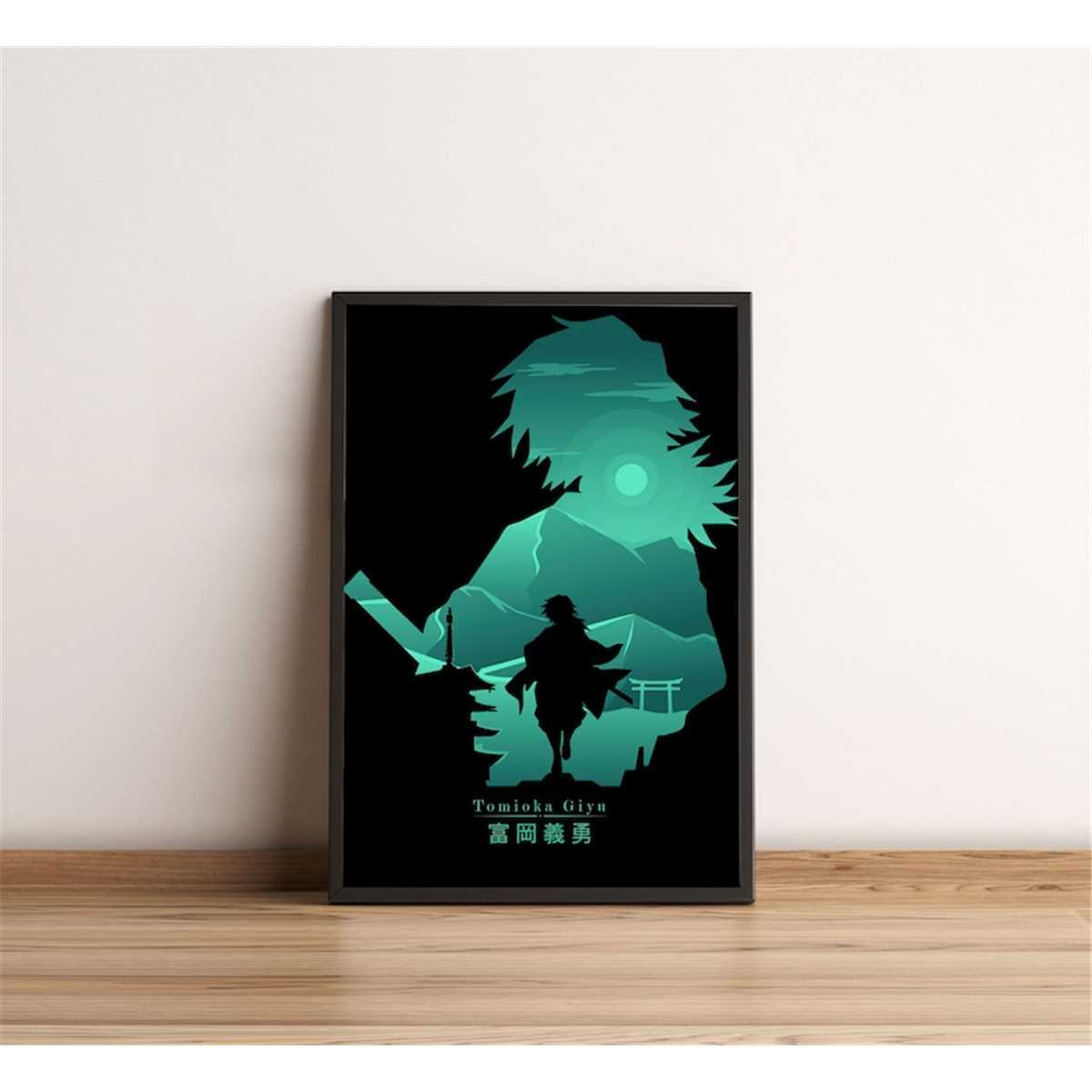 Anime Demon Print, Anime Poster, Anime Print Art Poster, Man | Inspire ...
