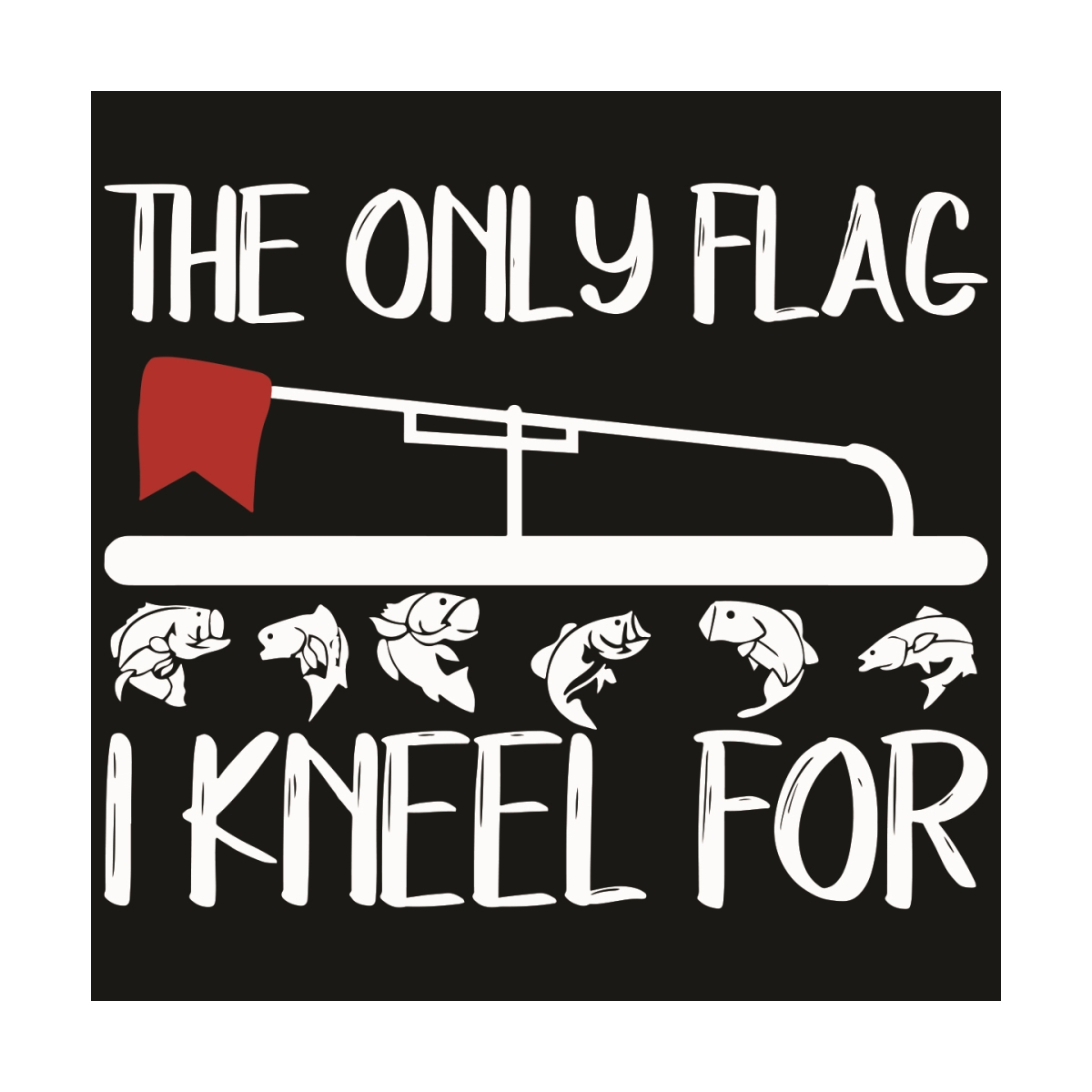 The Only Flag I Kneel For Svg, Trending Svg, Flag Svg, Ice F | Inspire ...