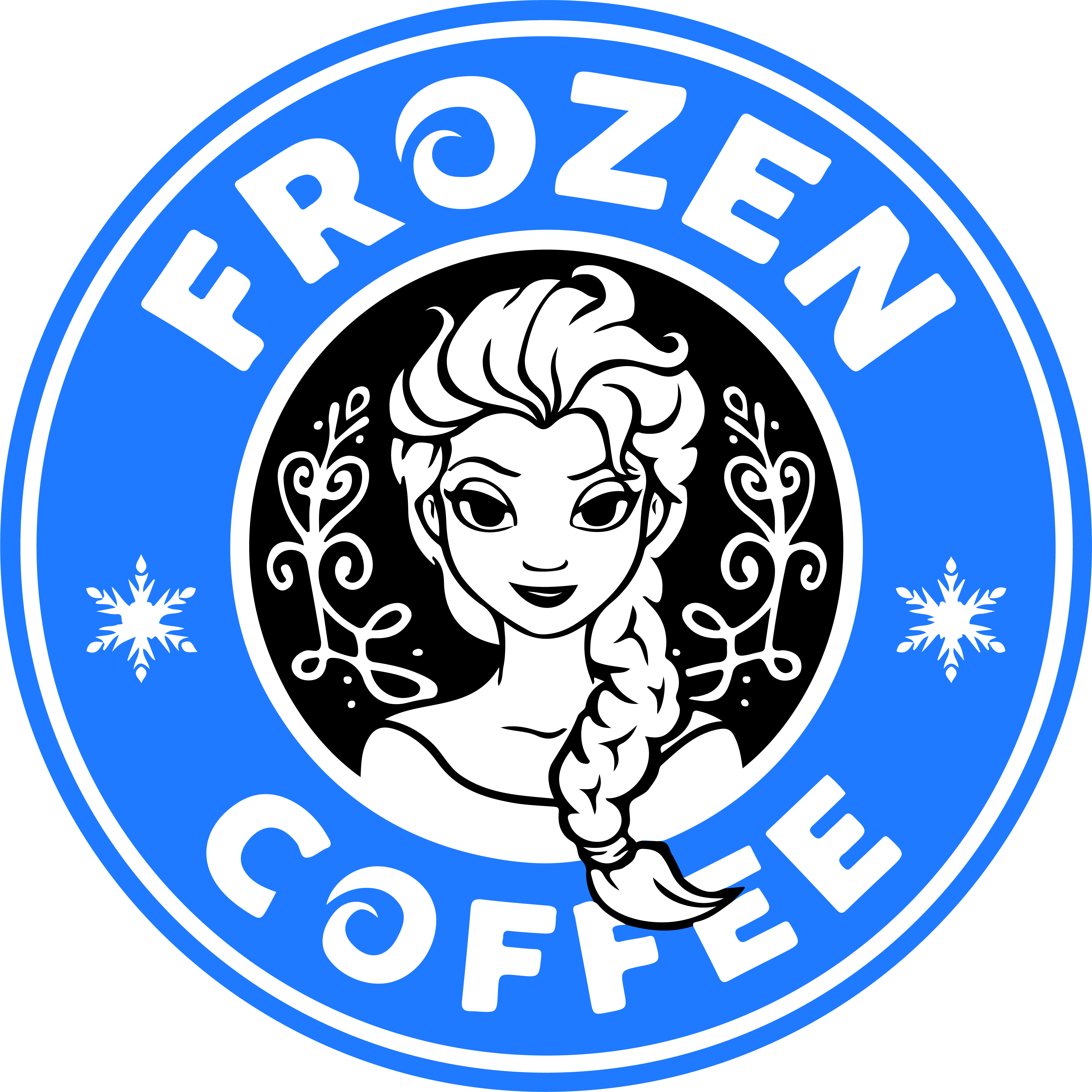 Frozen Coffee SVG, Coffee SVG, Disney Starbucks Coffee Logo - Inspire ...