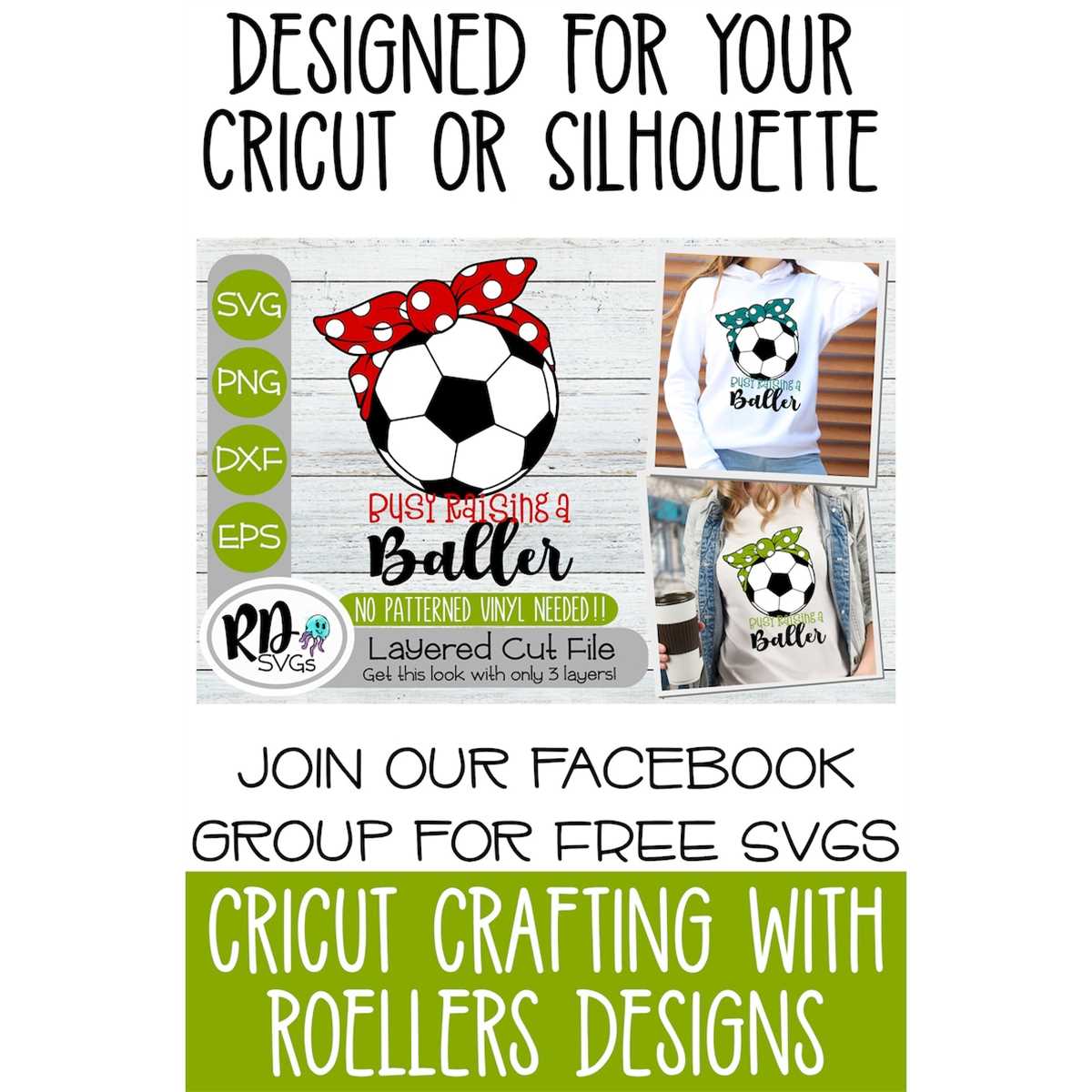Busy Raising A Baller Svg, Soccer Svg, Football Svg, Mom Svg - Inspire ...
