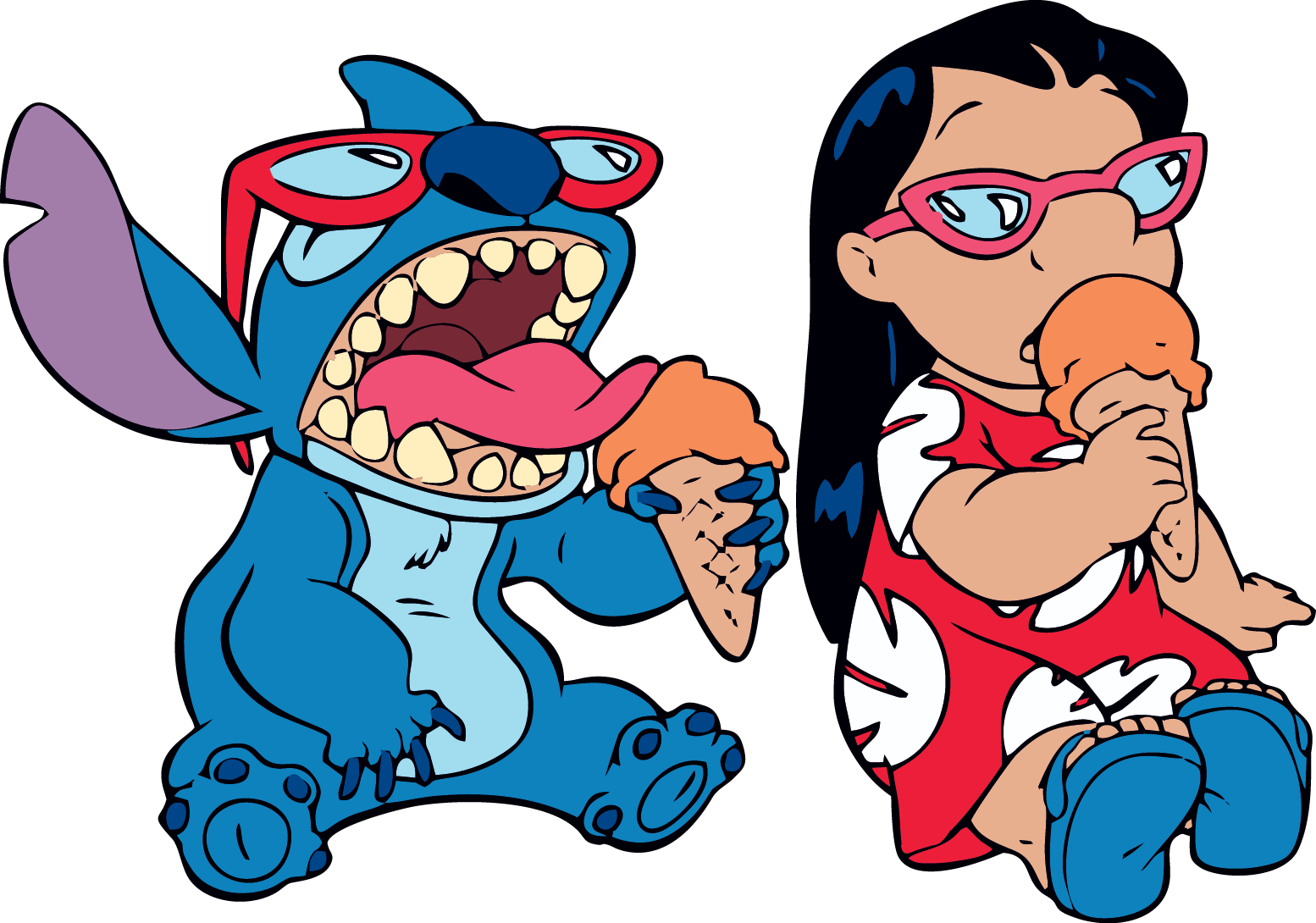 Lilo and Stitch Cartoon Characters Svg, Png, Eps, Dxf, Digit | Inspire ...