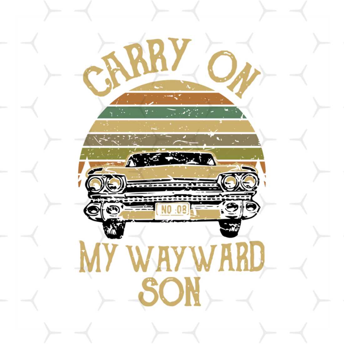 Carry On My Wayward Son Svg, Vehicle Svg, Vintage Svg, Waywa | Inspire ...
