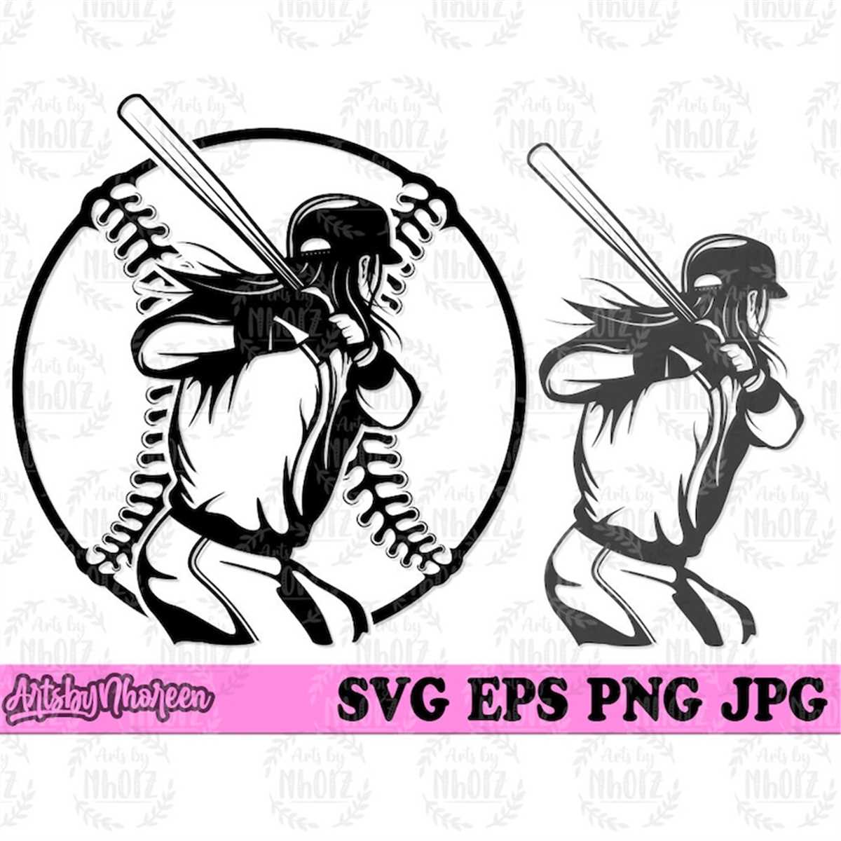 Softball Player svg, Sports Mom Clipart, Baseball Mom Life C - Inspire ...