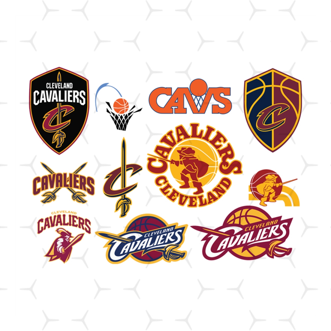 Cleveland Cavaliers Svg, Sport Svg, MLB Svg, Cleveland Caval | Inspire ...
