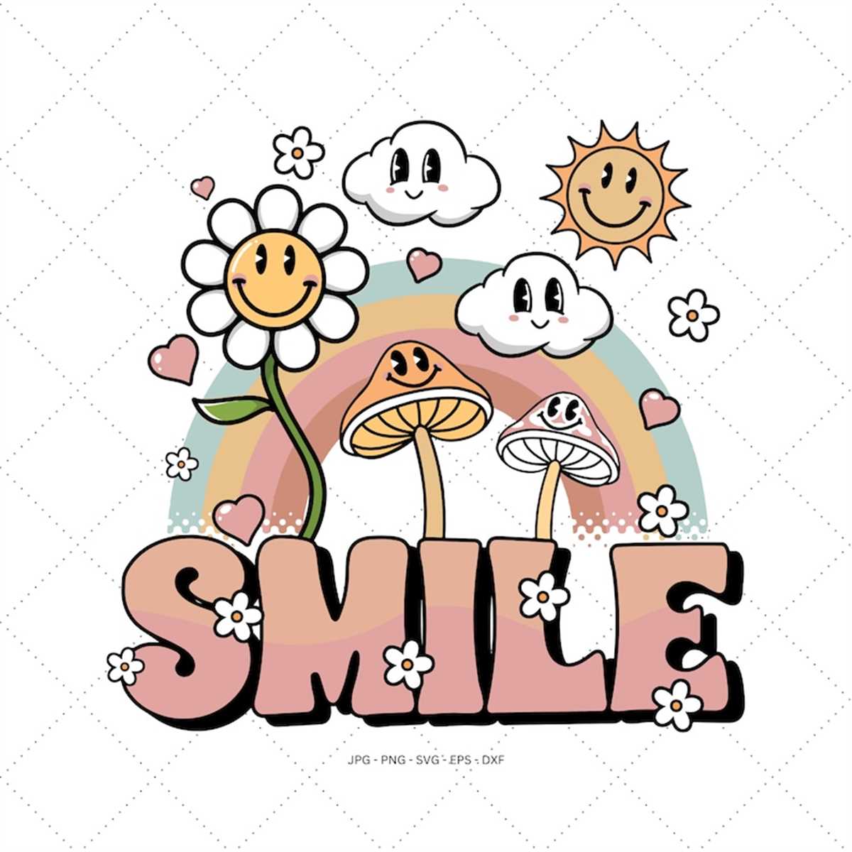 Cute Kids Svg, Baby Girl Svg, Baby Boy Svg, Retro Smiley Fac | Inspire ...