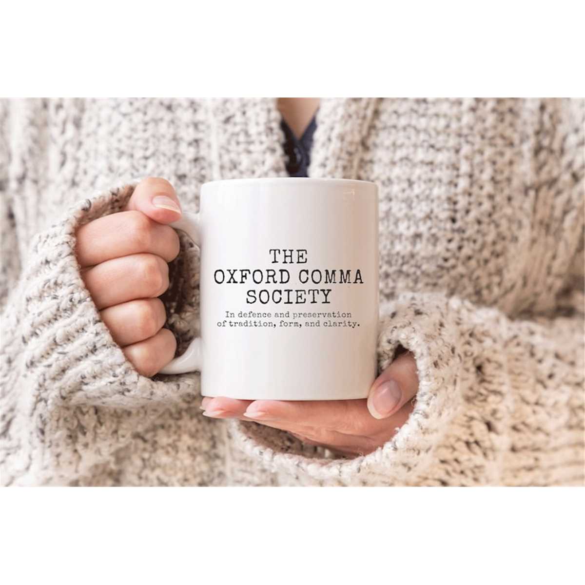 Oxford Comma Mug, Punctuation Mug, English Teacher Gift, Gra - Inspire ...