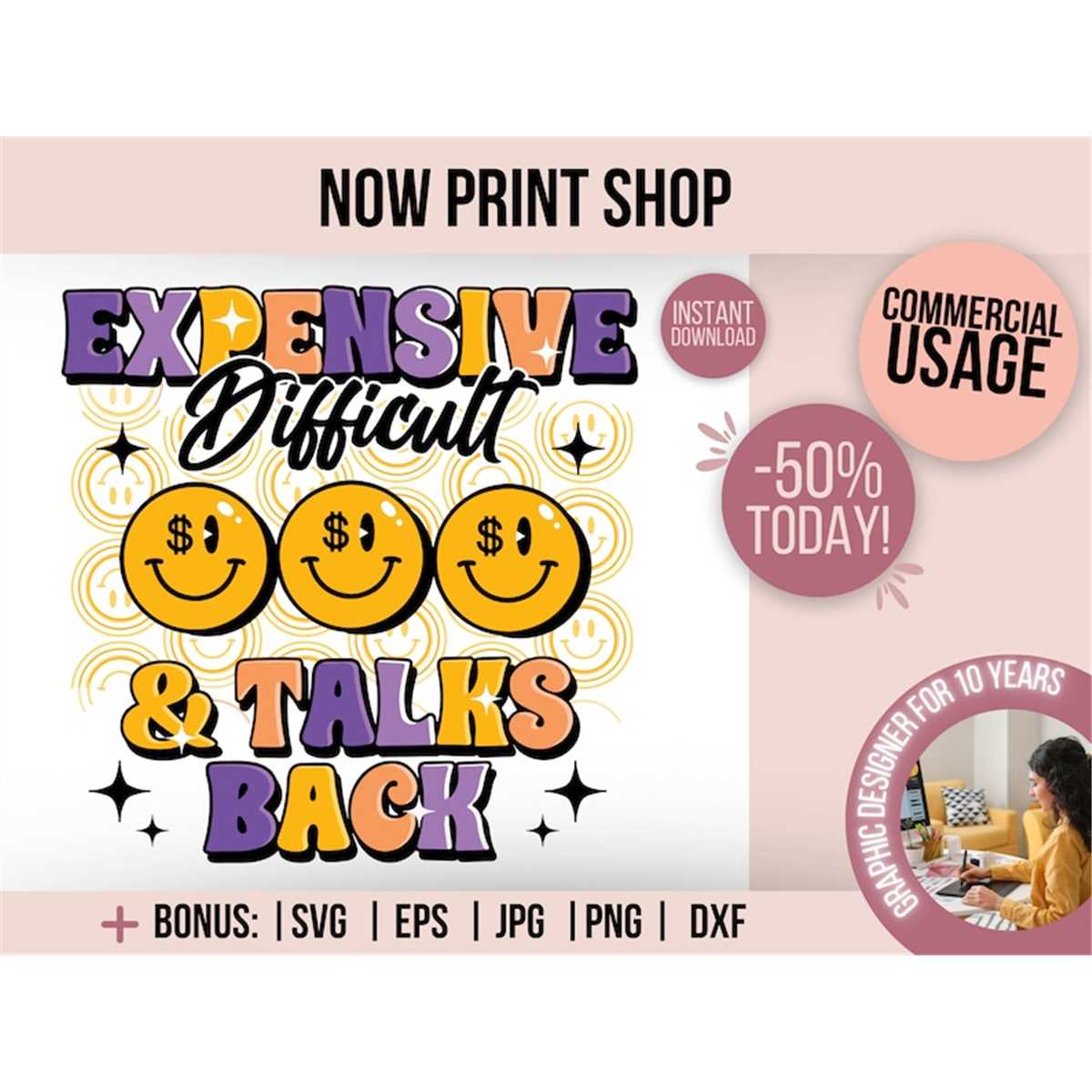 Talks Back Svg, Funny Mom Svg, Wife Shirt Svg, Sassy Shirt S | Inspire ...