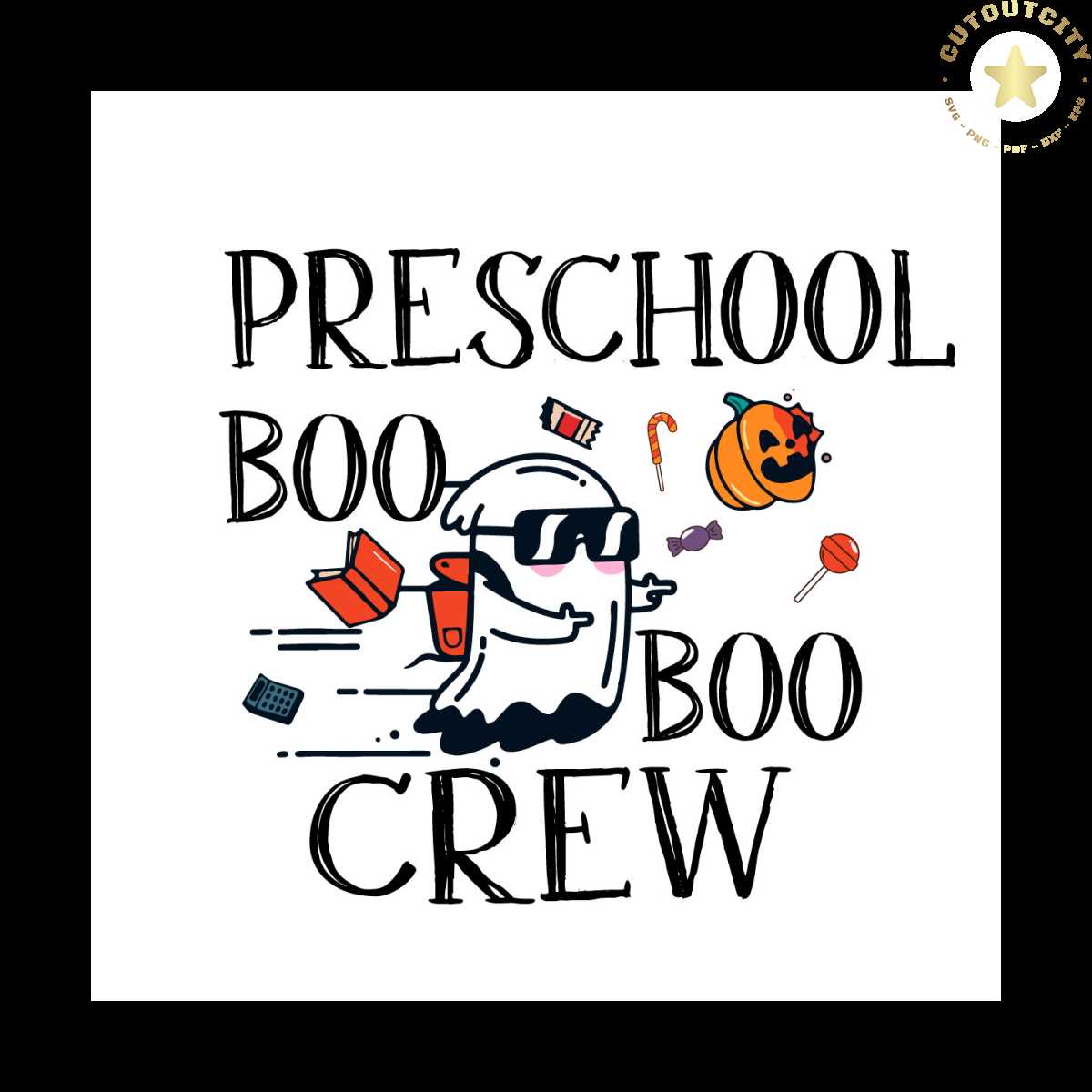 Back To School Svg Preschool Boo Crew School Vector, Crew Sv | Inspire ...