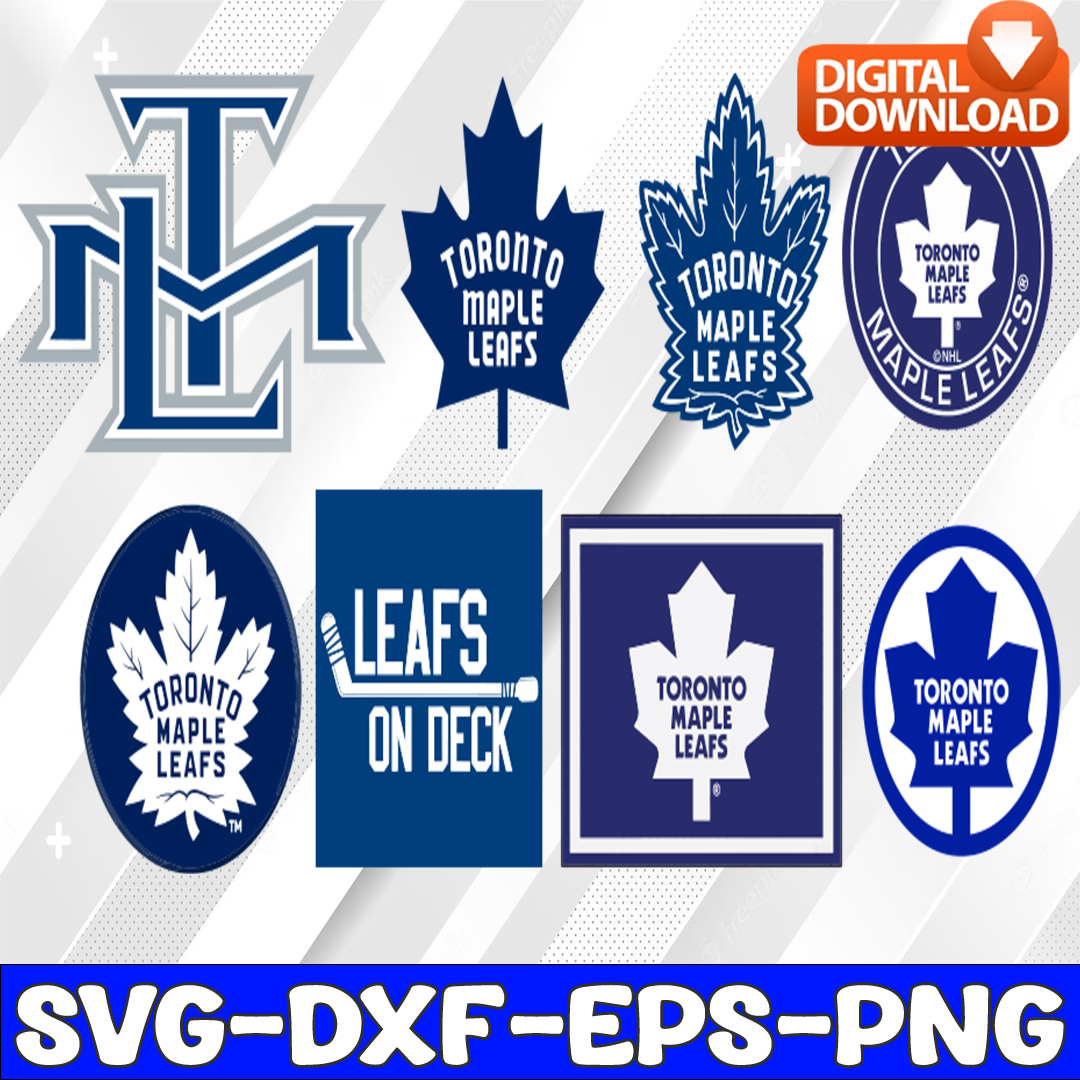 Bundle 8 Files Toronto Maple Leafs Hockey Team Svg, Toronto | Inspire ...