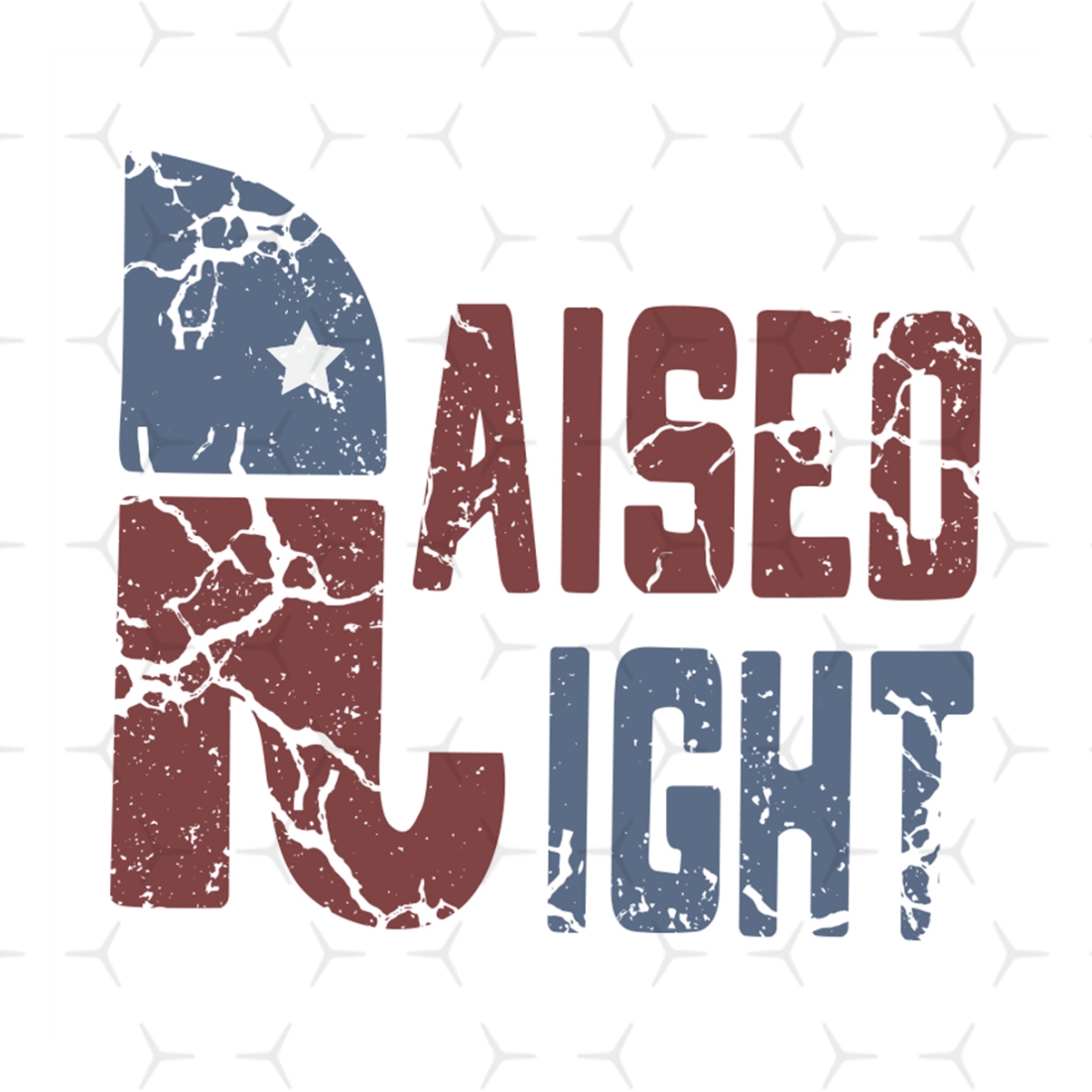 Raised Right Svg, Nation Svg, Raise Svg, Right Svg, Elephant | Inspire ...