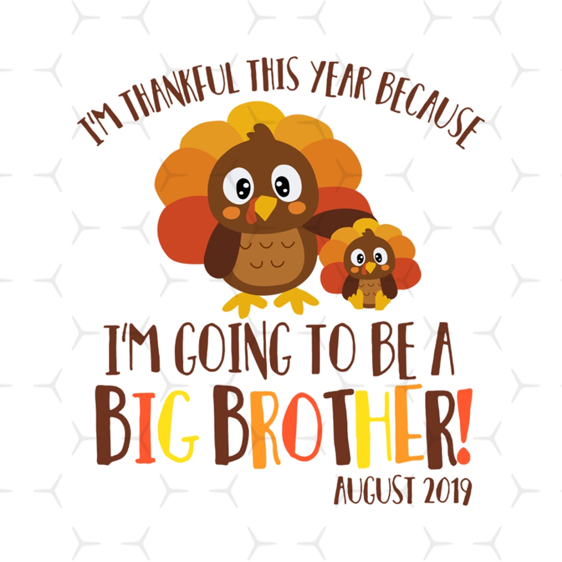 Im Thankful This Year Svg, Family Svg, Because Im Going To B | Inspire ...