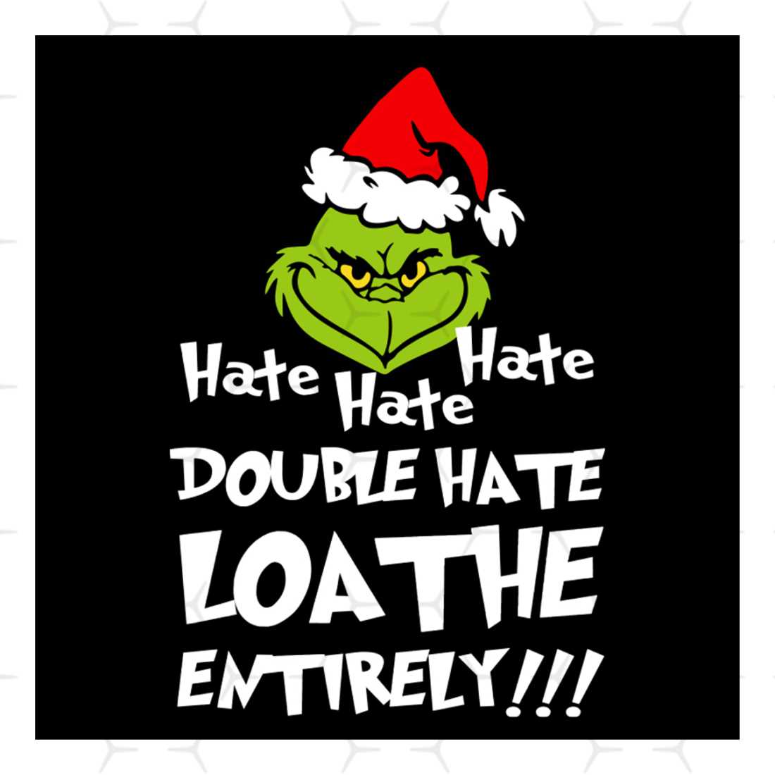 Hate Hate Hate Double Hate Loathe Entirely Svg, Hobbies Svg, | Inspire ...