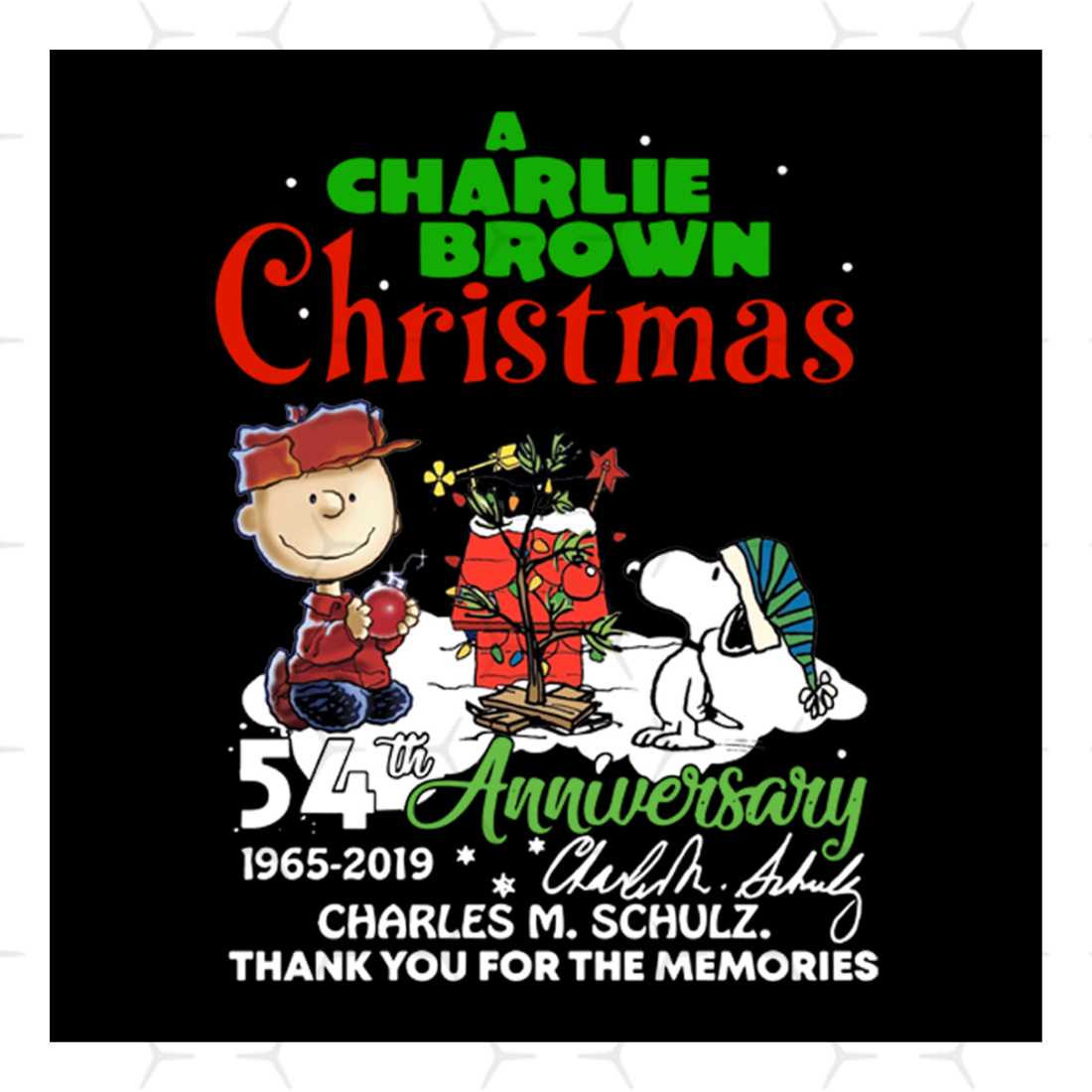 A Charlie Brown Christmas 54th Anniversary Svg, Christmas Sv | Inspire ...