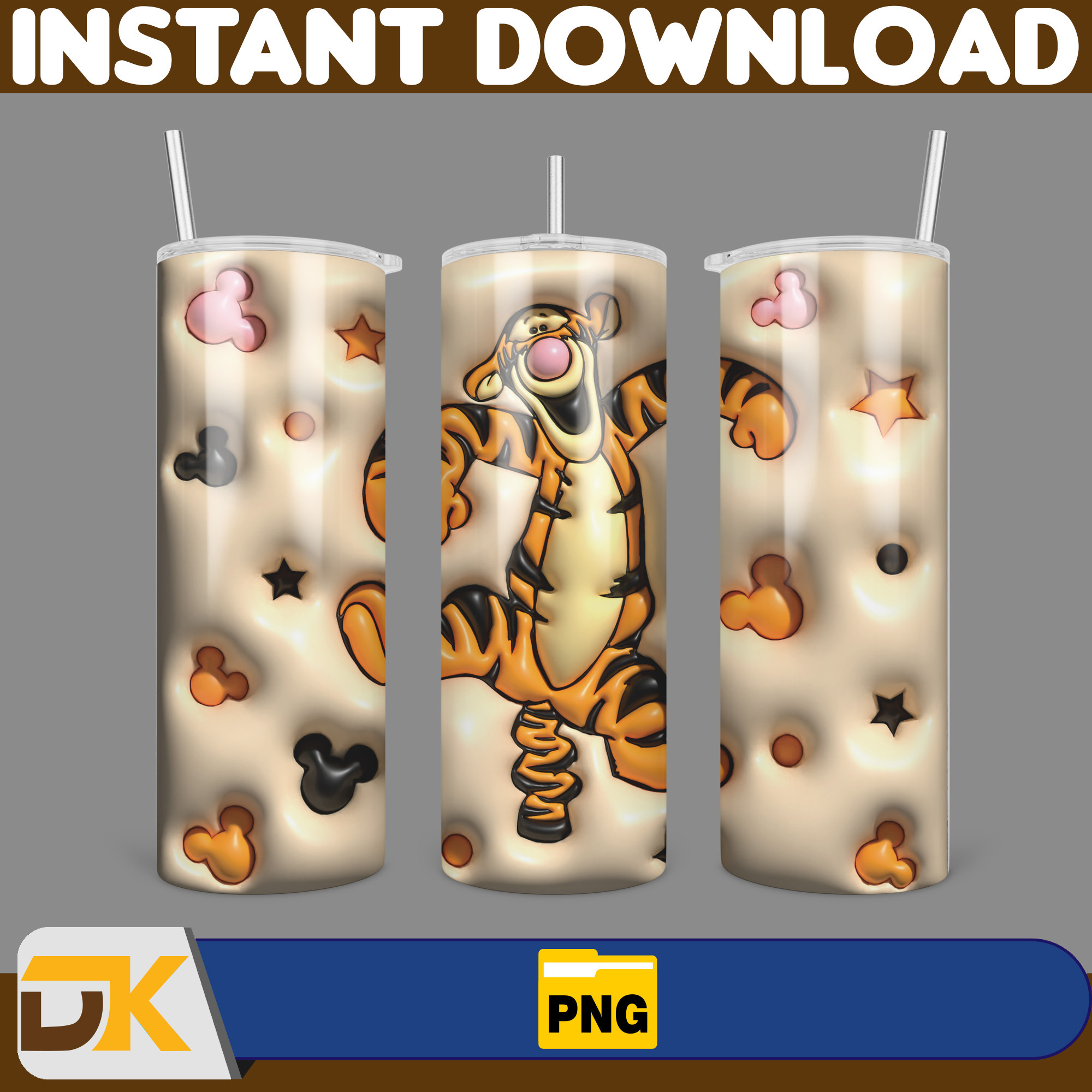Inflated Mickey and Friends Cartoon Tumbler, Winnie The Pooh | Inspire ...