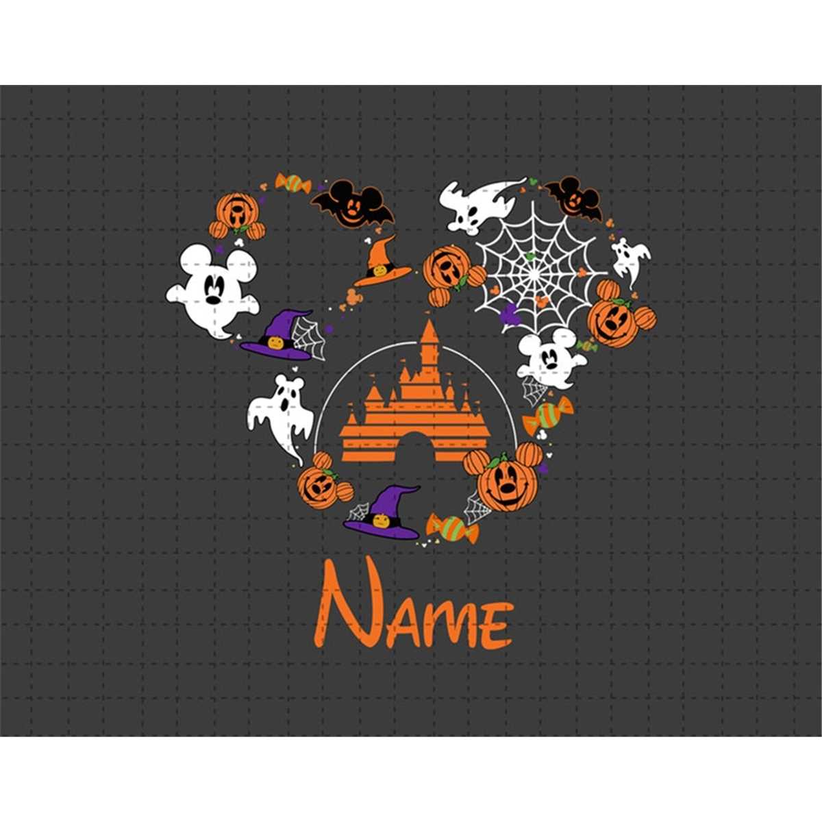 Retro Halloween PNG, Mouse Ghost Png, Spooky Png, Trick Or T | Inspire ...