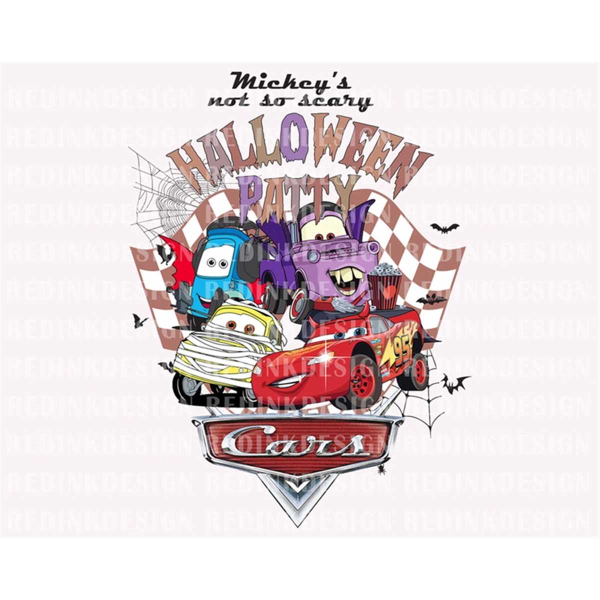 Halloween Png, Halloween Cars Png, Cars Character Halloween | Inspire ...