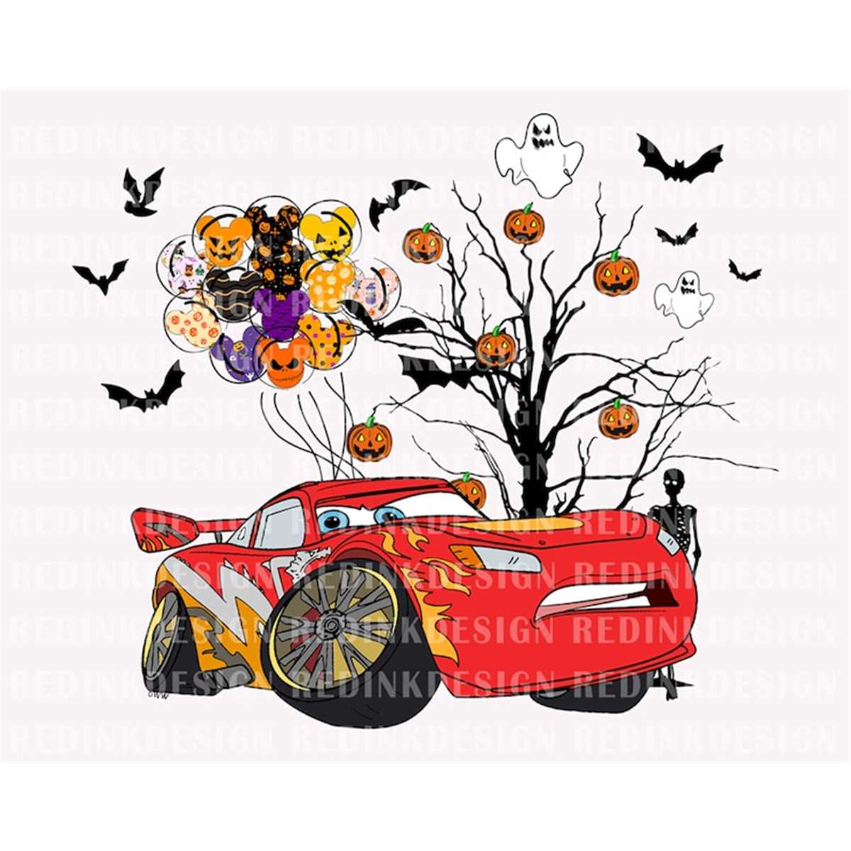 Halloween Car Png, Lightning Car Png, Halloween Masquerade P - Inspire ...