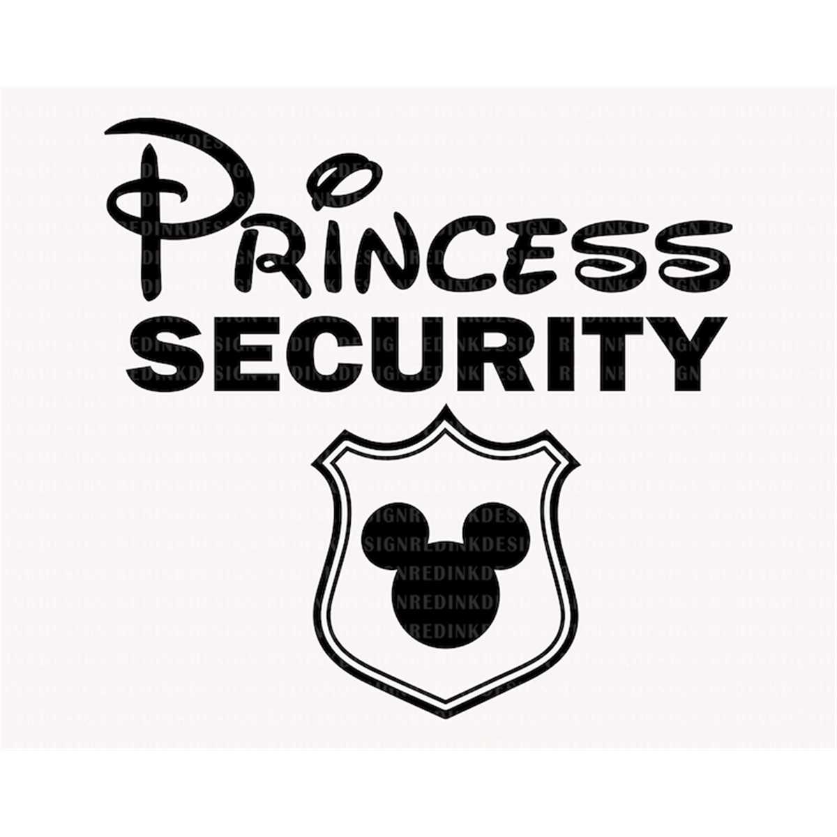 Princess Security Svg, Funny Dad Svg, Boyfriend Security Svg | Inspire ...