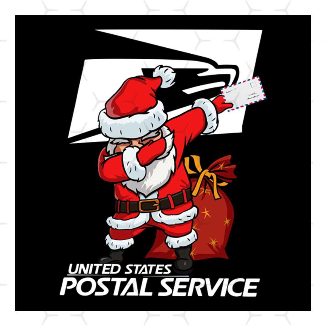 United States Postal Service Svg, Christmas Svg, Cool Santa | Inspire ...
