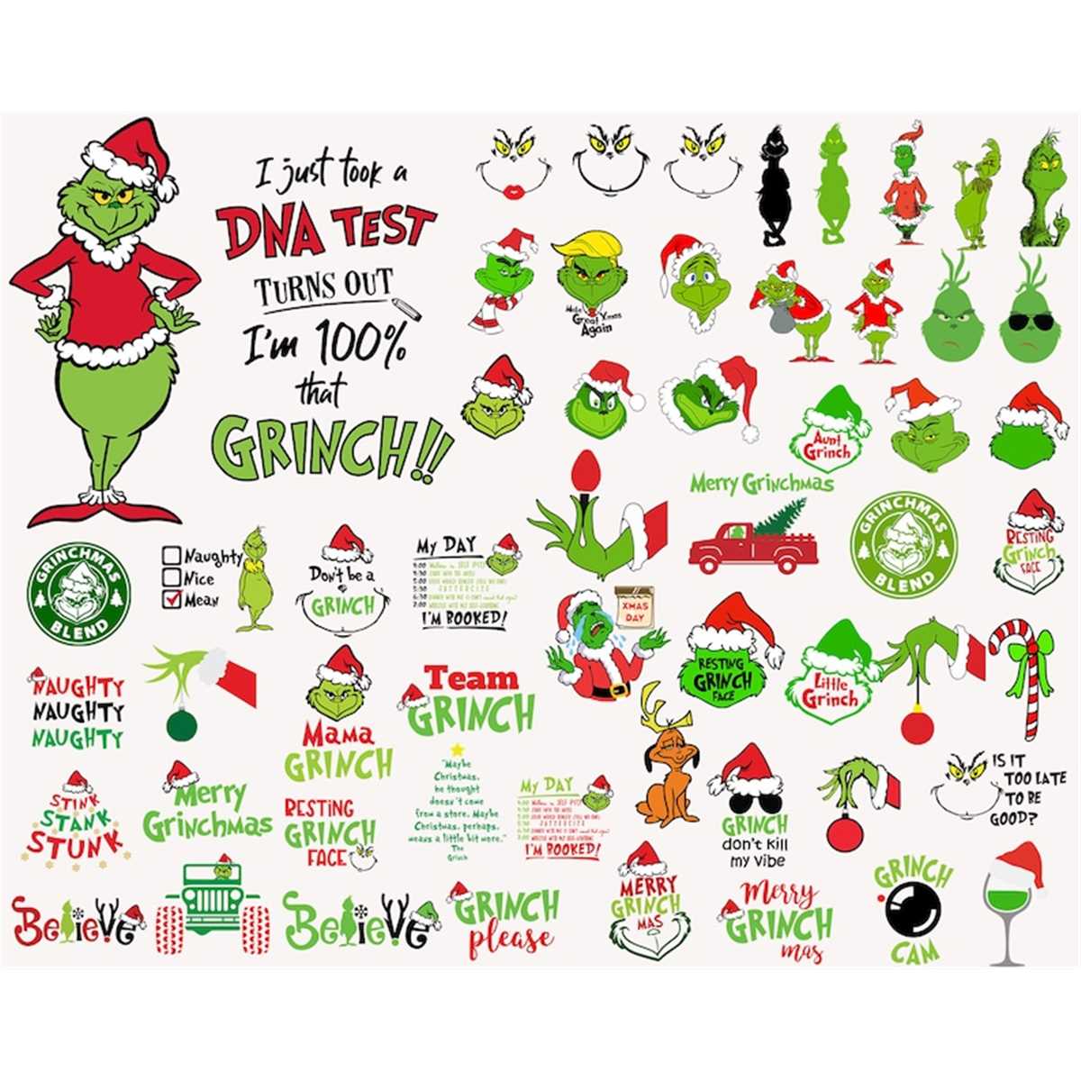 200 Christmas Svg Bundle, Grinchmas Svg, Christmas Movies Sv - Inspire Uplift