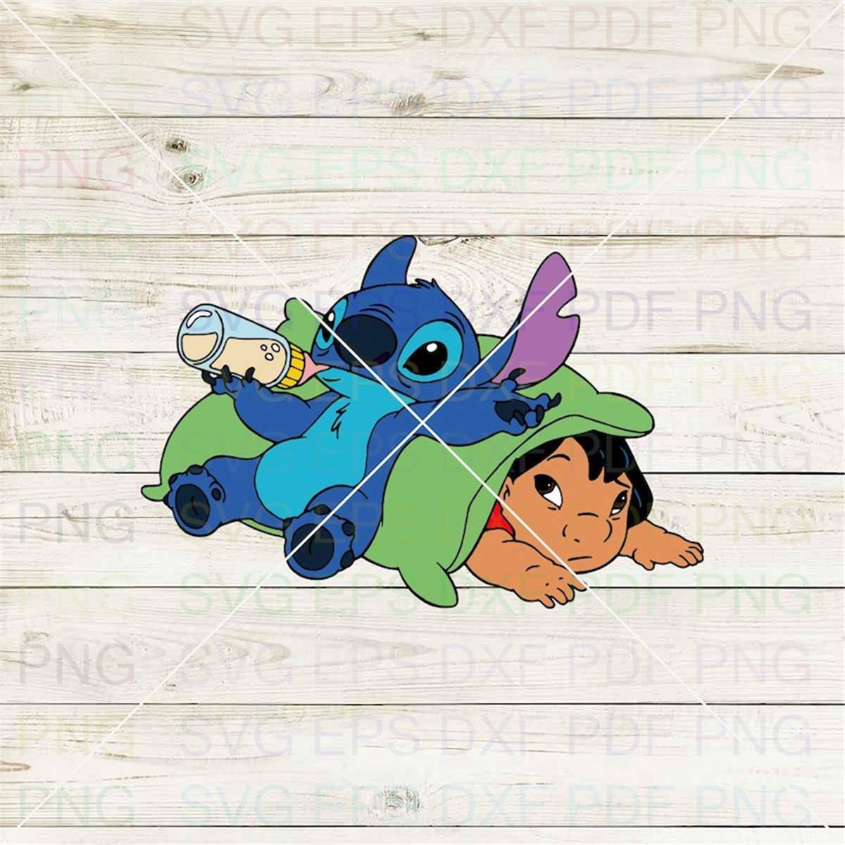 Lilo And Stitch 039 Svg Dxf Eps Pdf Png, Cricut, Cutting fil | Inspire ...
