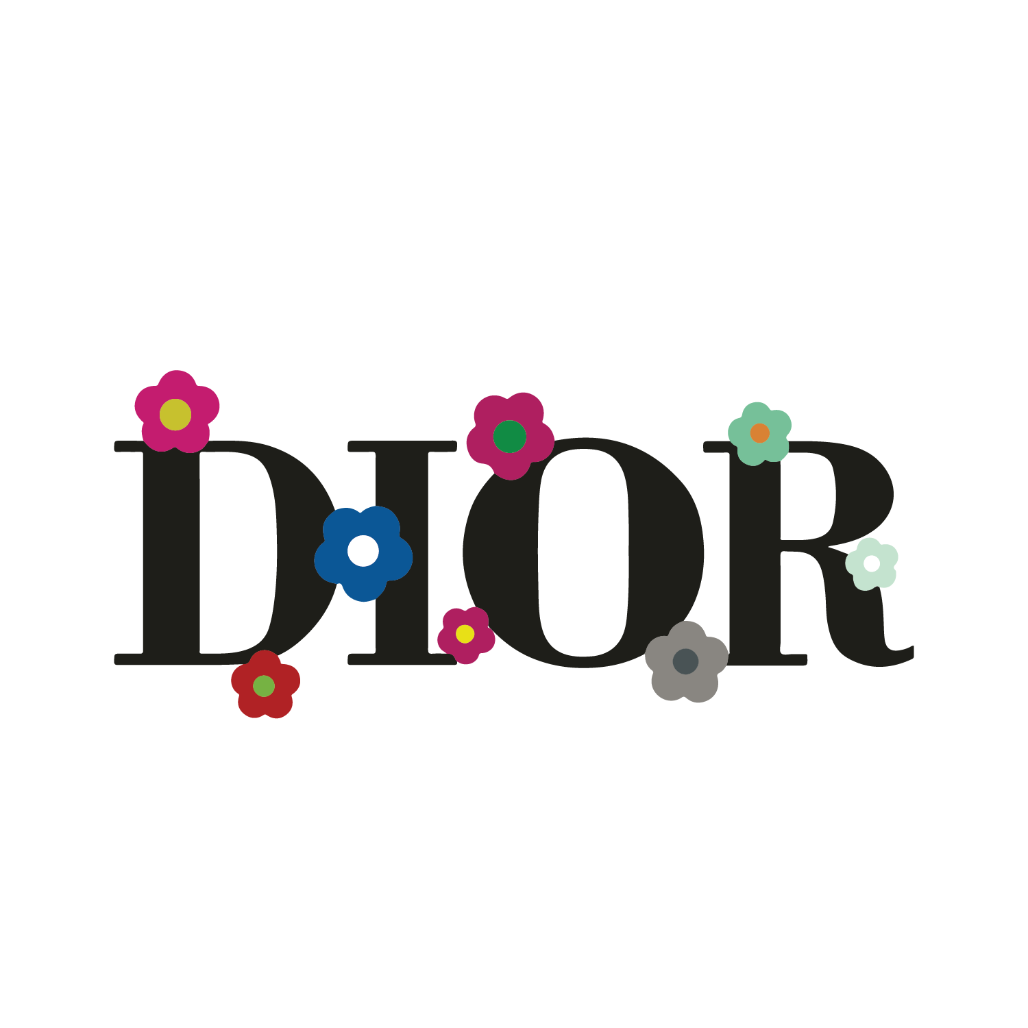Dior Flower Logo Svg Fashion Brand Svg Dior Logo Svgbrand Inspire Uplift
