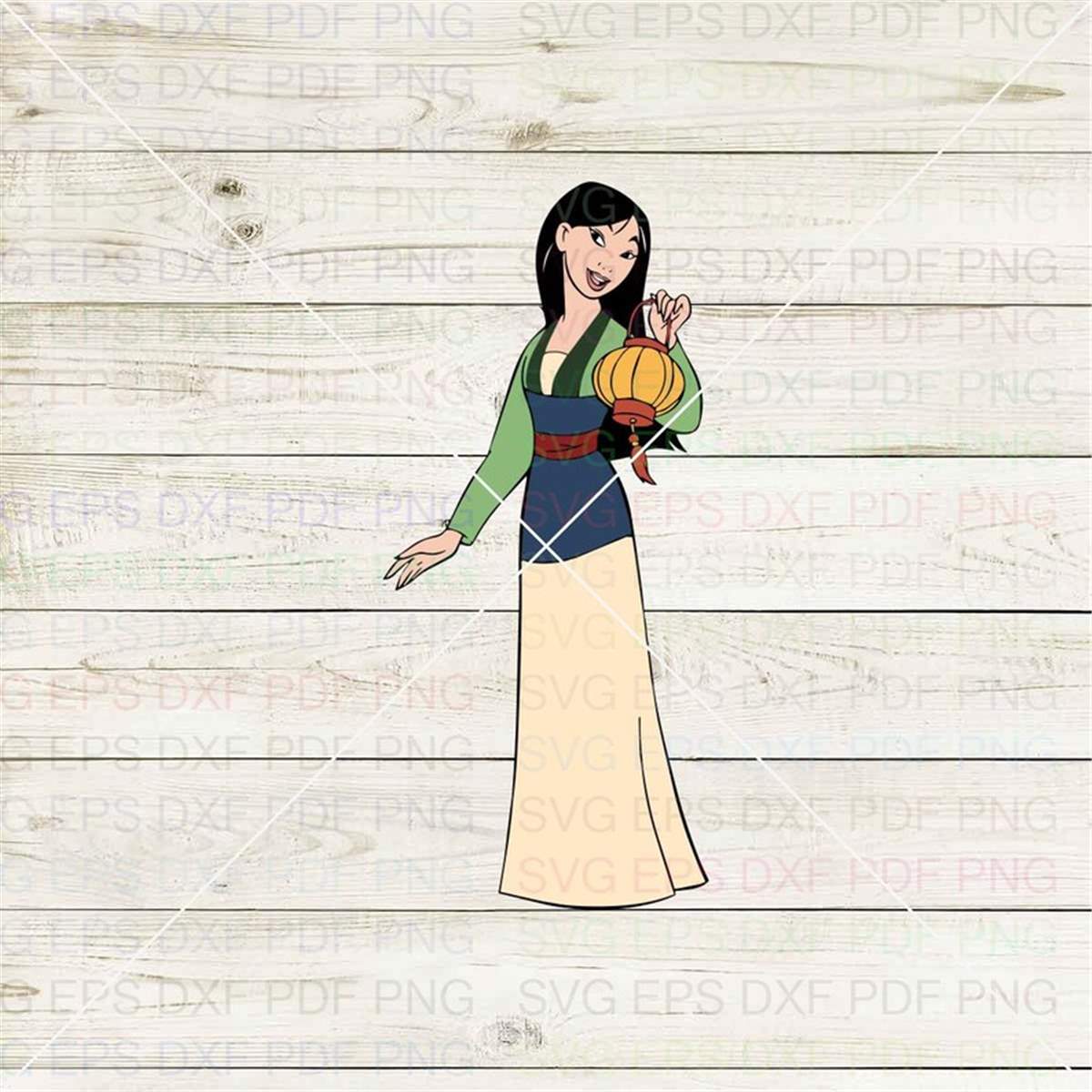 Mulan 006 Svg Dxf Eps Pdf Png, Cricut, Cutting file, Vector, | Inspire ...