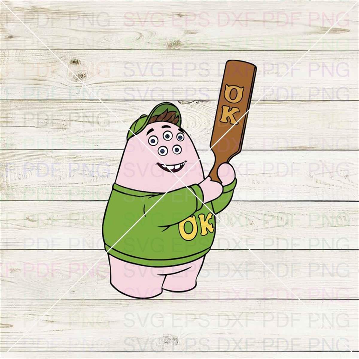 Scott Squibbles Monsters Inc 014 Svg Dxf Eps Pdf Png, Cricut | Inspire ...
