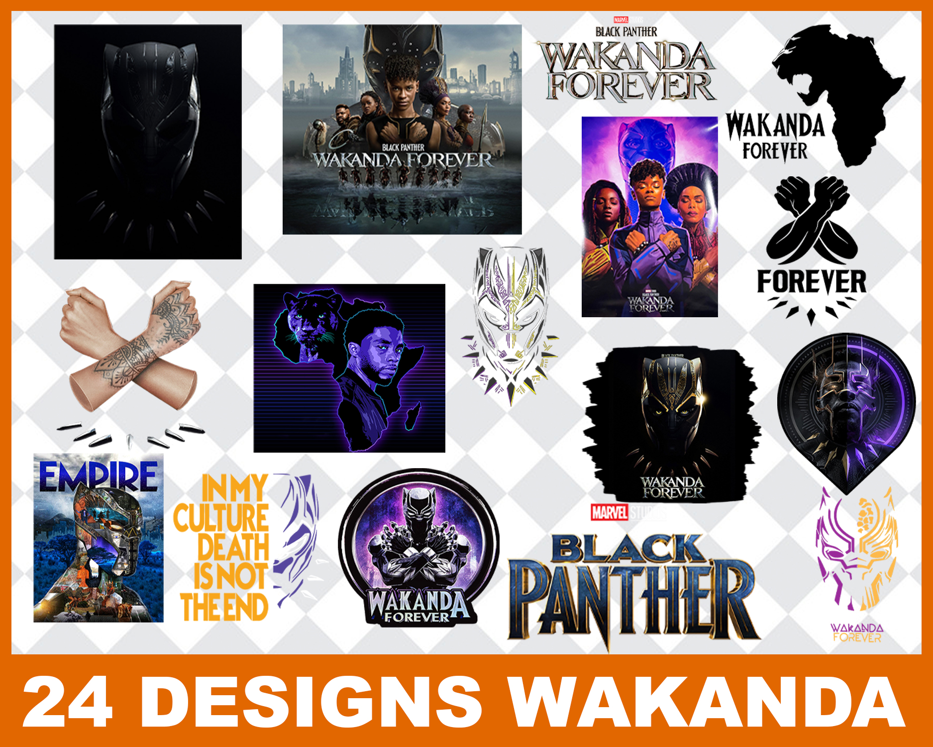 24 Design Wakanda Png, Wakanda Png, Black Panther Png | Inspire Uplift