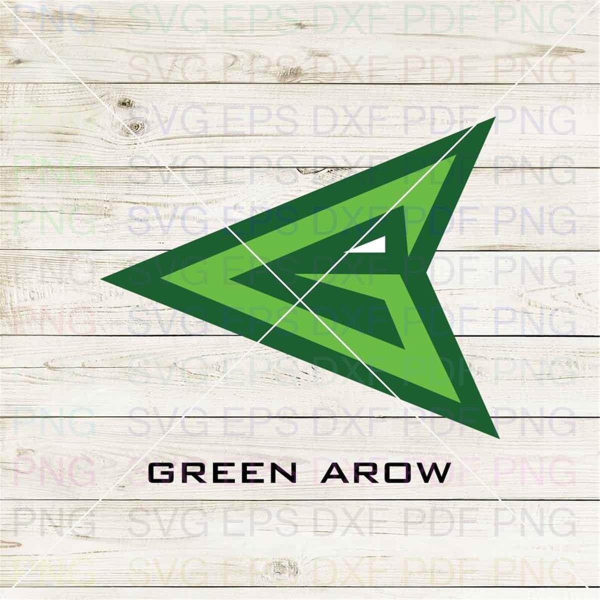 Green Arow Svg Dxf Eps Pdf Png, Cricut, Cutting file, Vector - Inspire ...